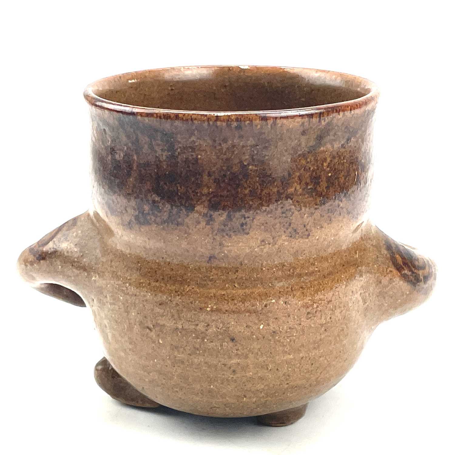 Lot 836 - Alan Brough, A studio pottery mug or vessel,