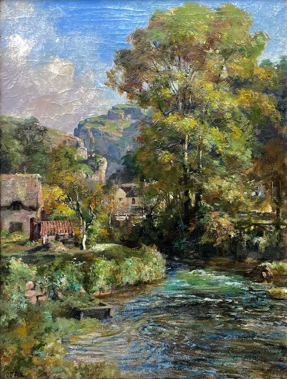 Lot 538 - Charles James FOX (c.1860-c.1932) Cheddar