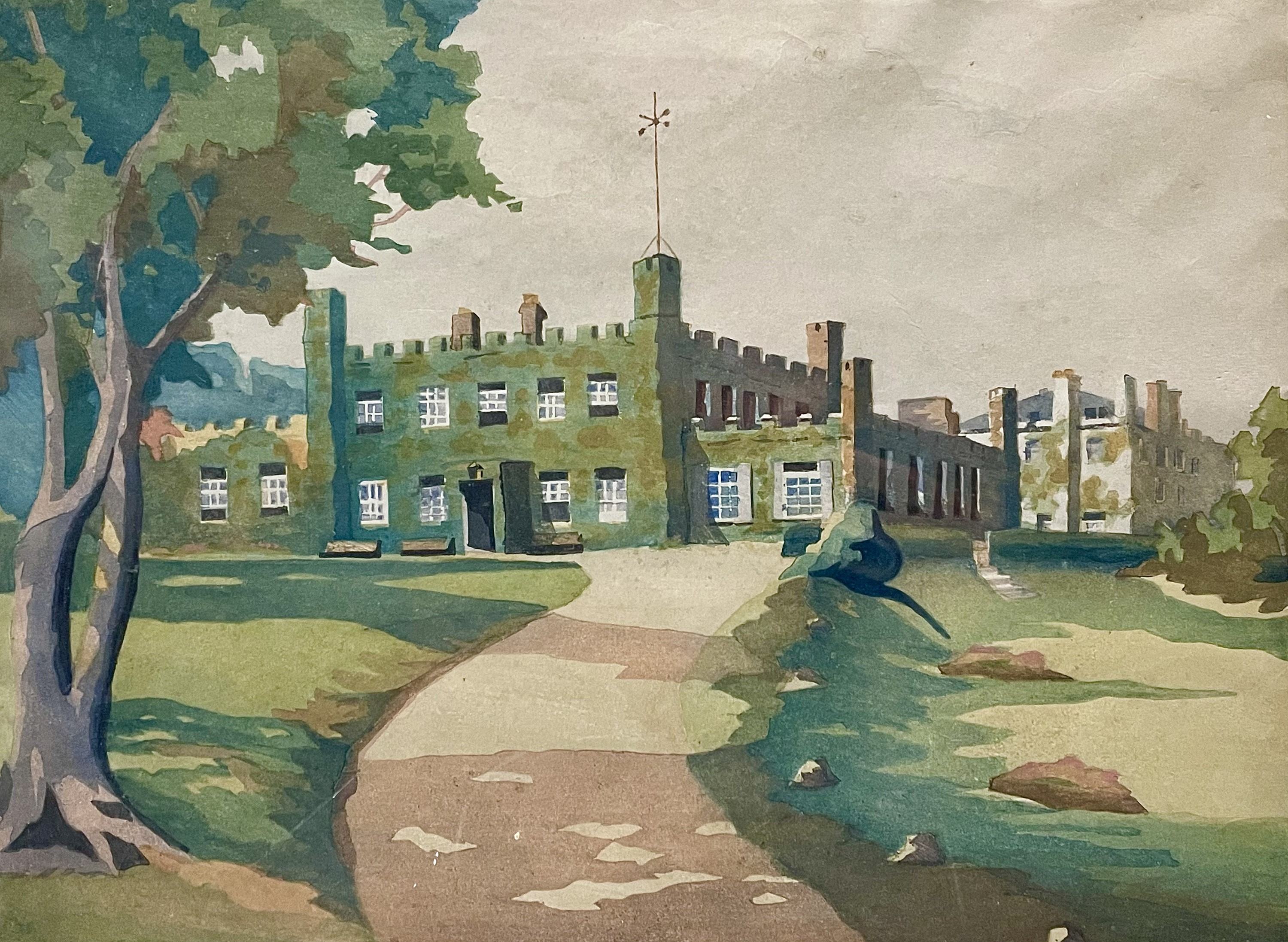 Lot 377 - Eric SLATER (1896-1963) Tregenna Castle