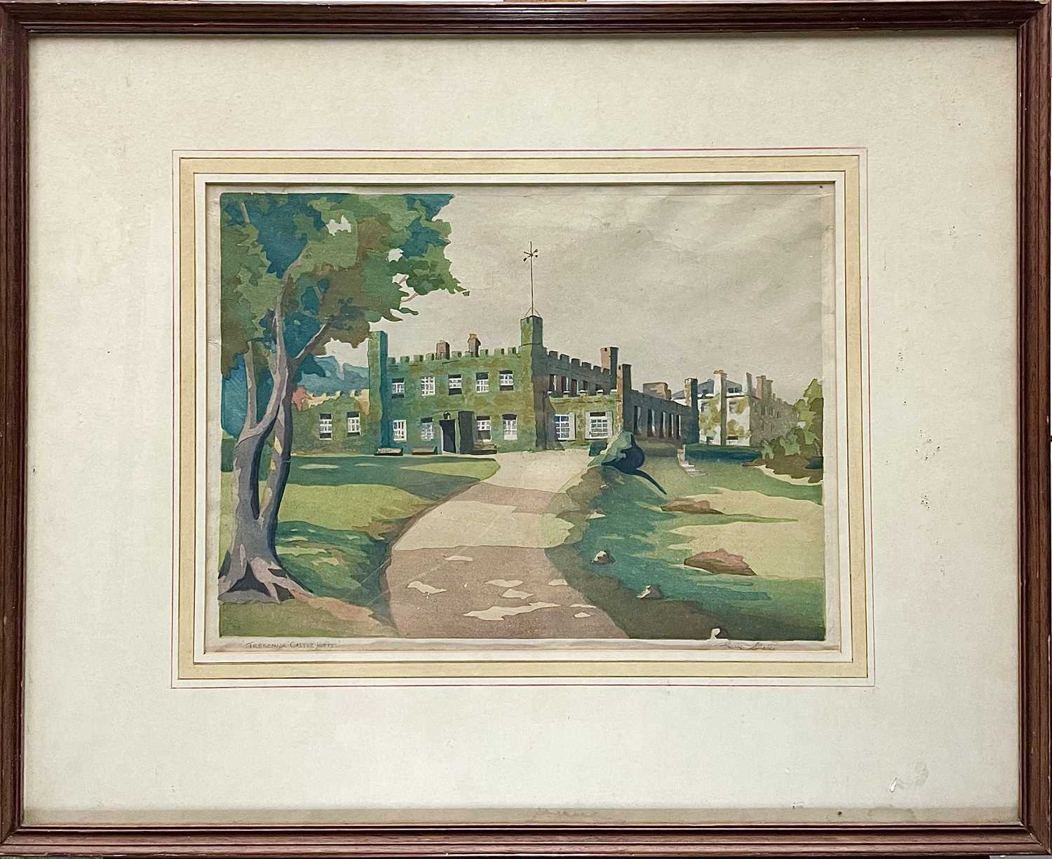Lot 377 - Eric SLATER (1896-1963) Tregenna Castle