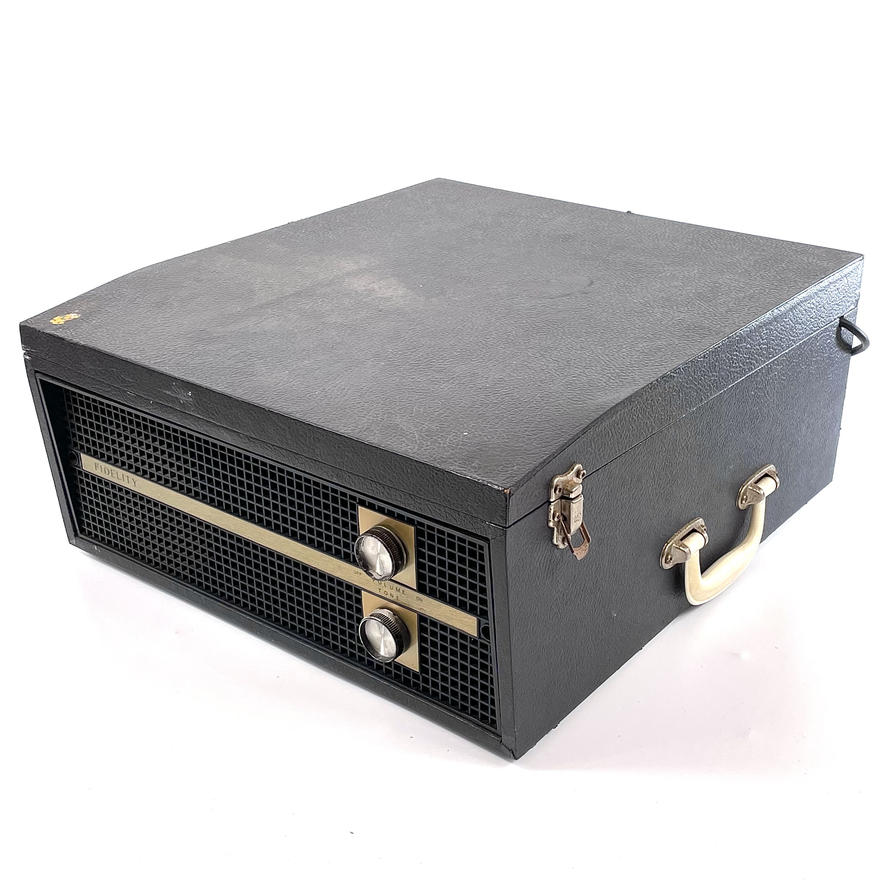 Lot 136 - A 1970s 'Fidelity' portable record player