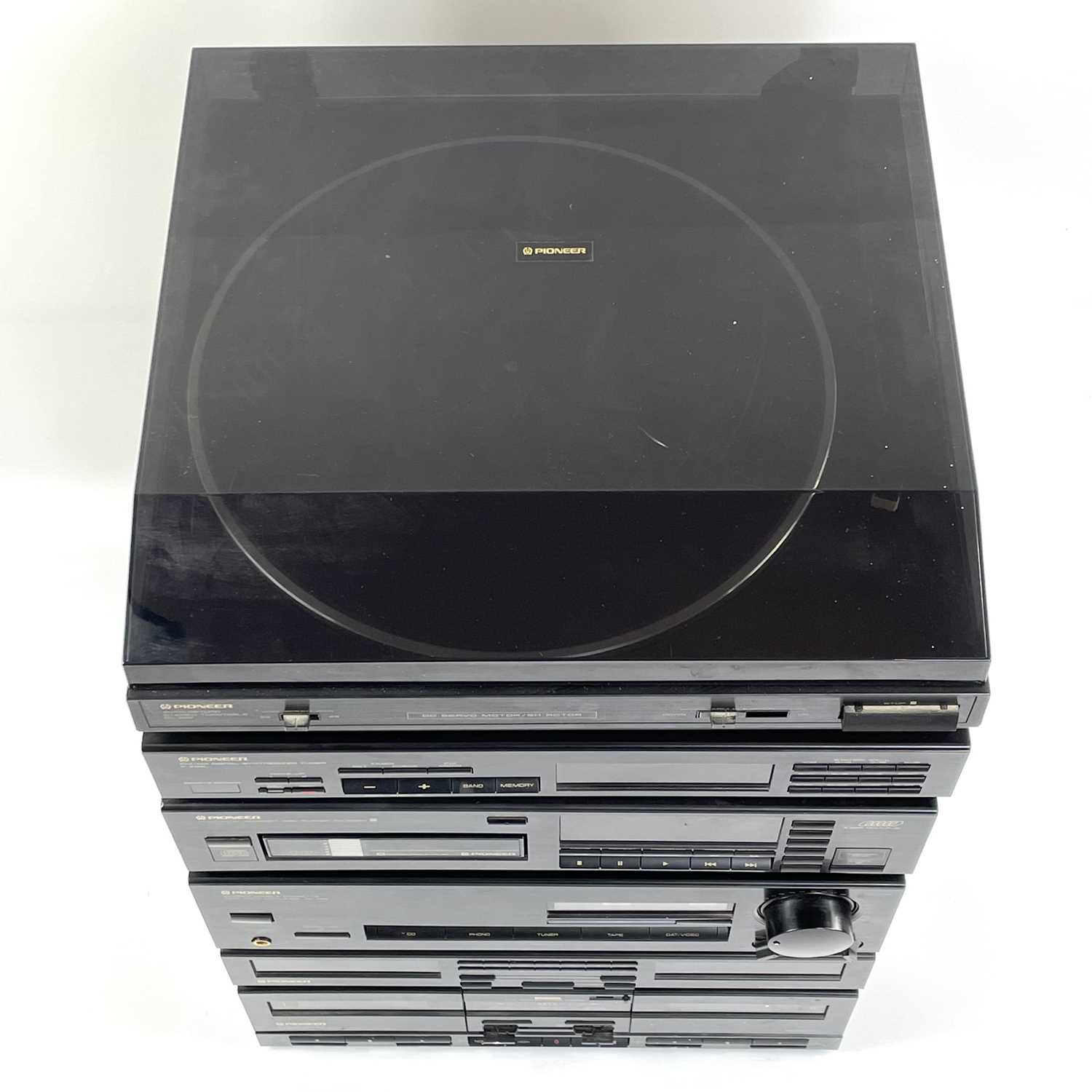 Lot 150 - A 'Pioneer' stereo Hifi stack system.