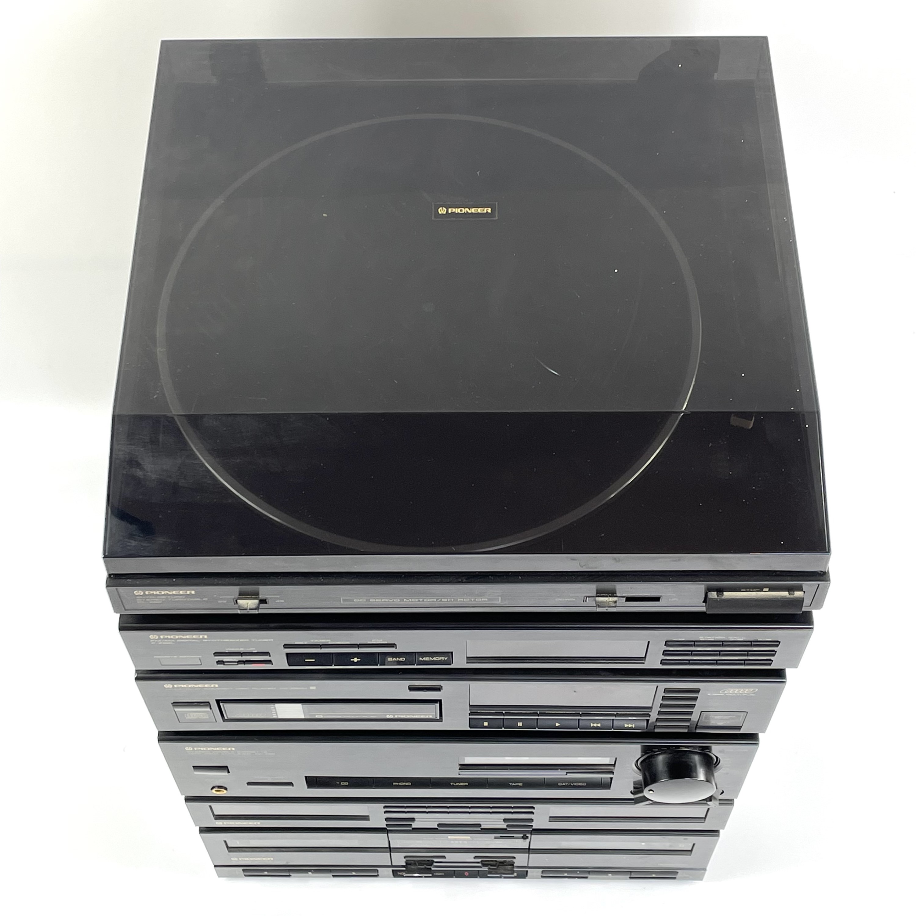 Lot 150 - A 'Pioneer' stereo Hifi stack system.