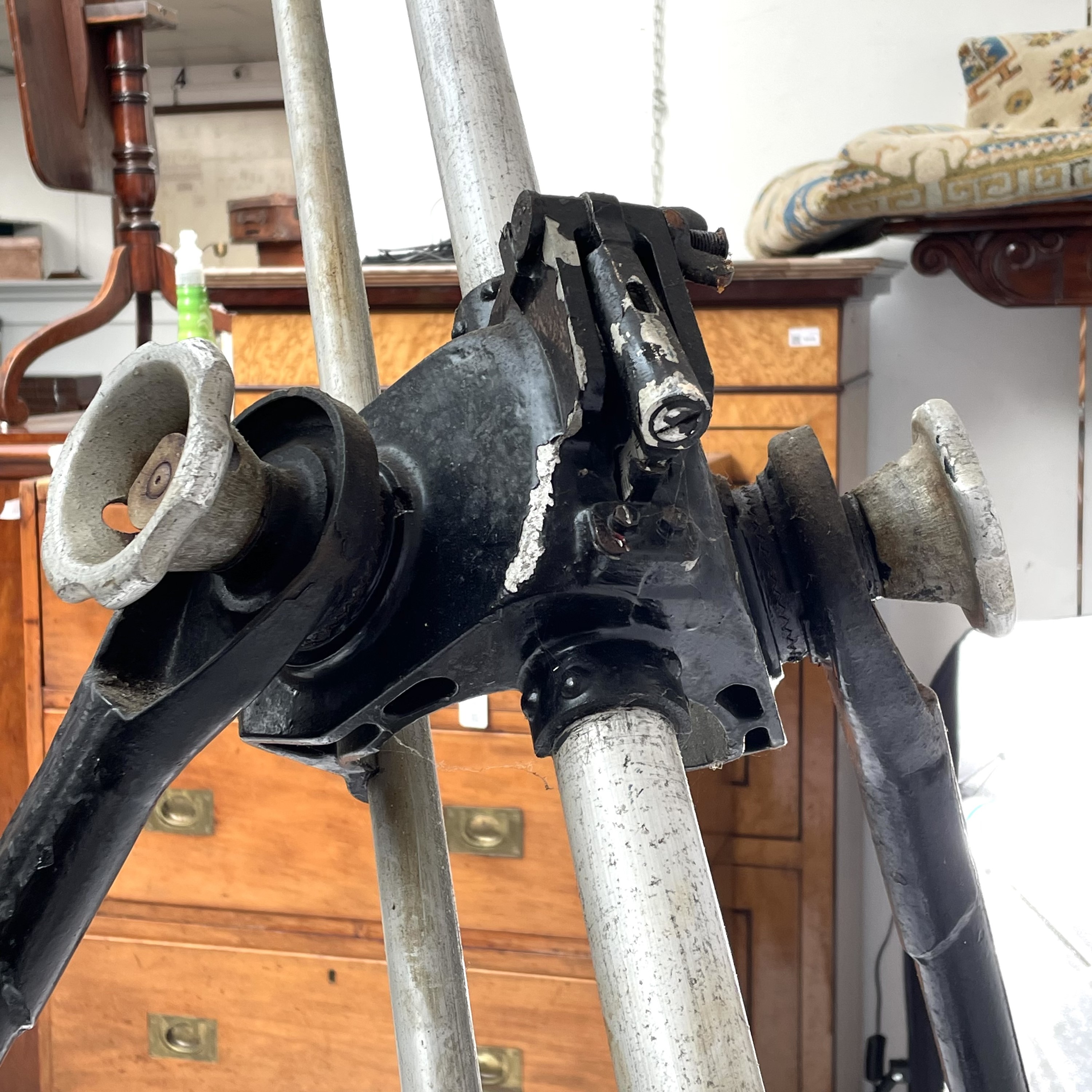 Lot 33 - A Breeches buoy line throwing rocket