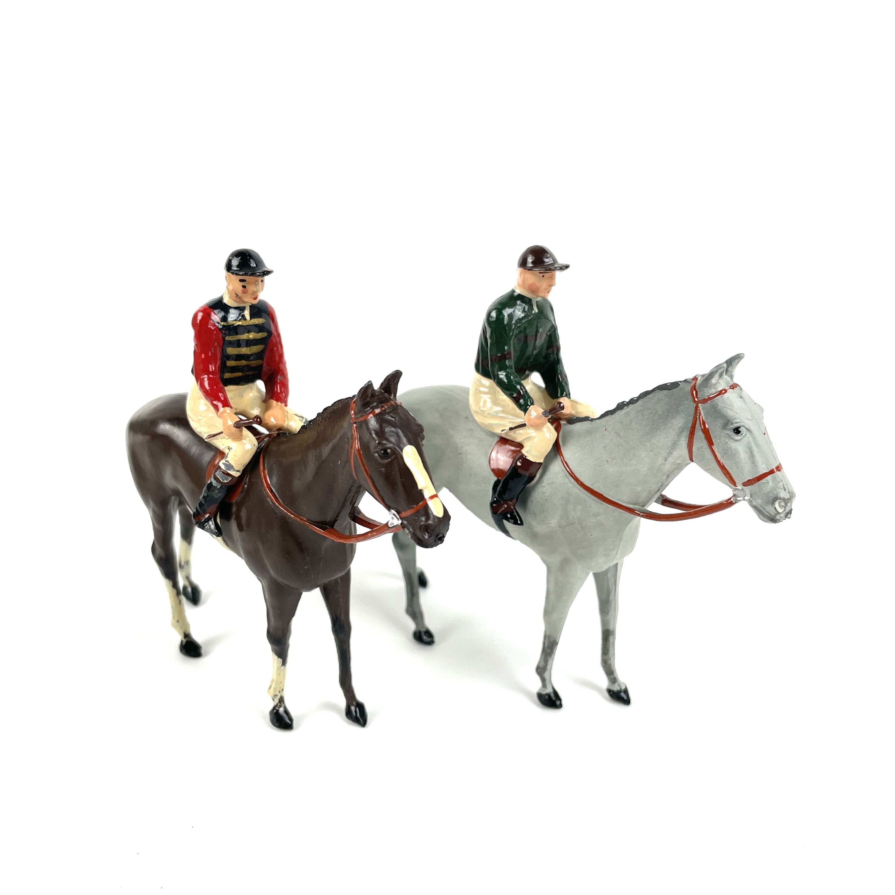Lot 705 - Britain's Mounted Lead Figures x2.