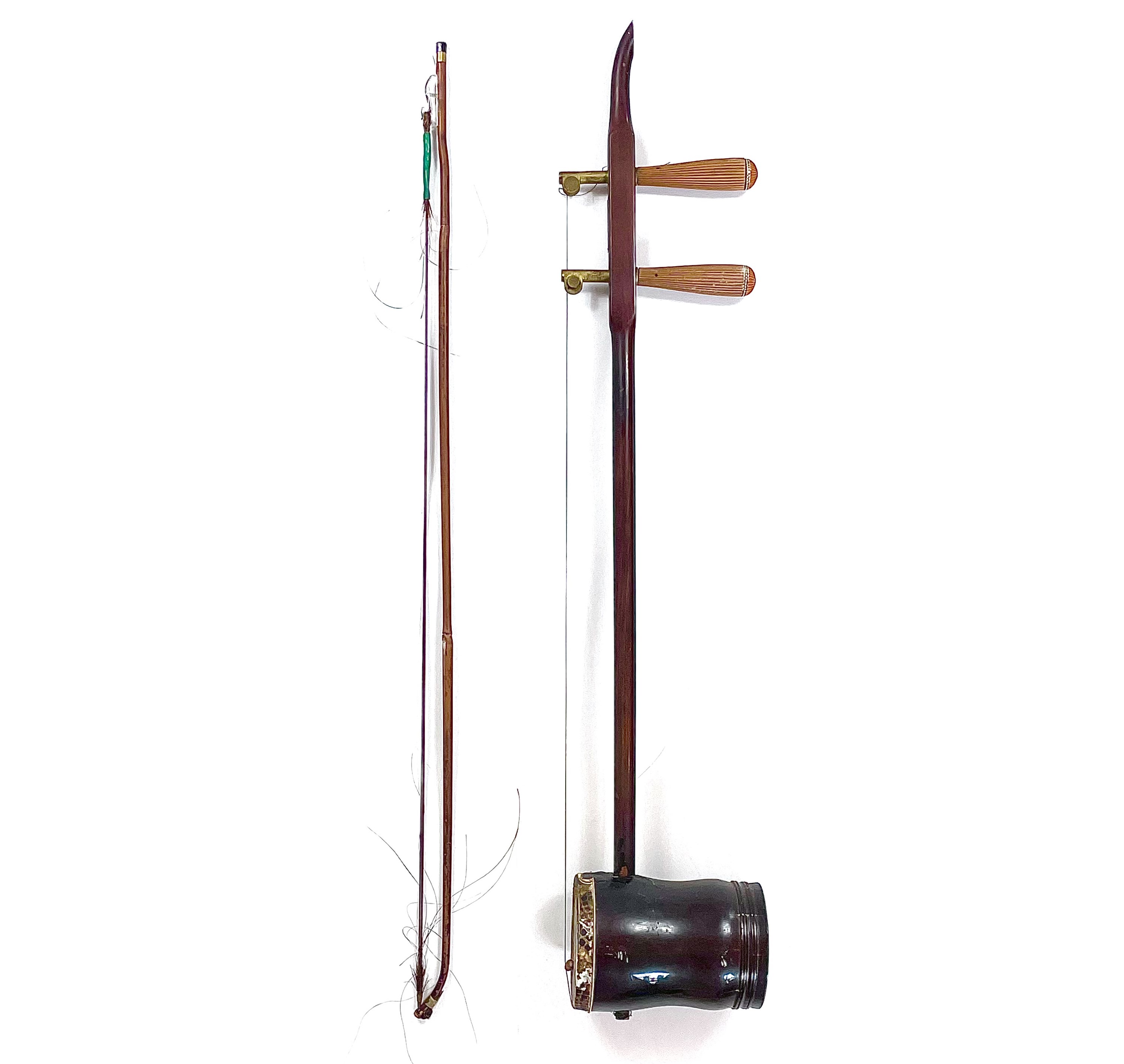 Lot 15 - A traditional Chinese Erhu.