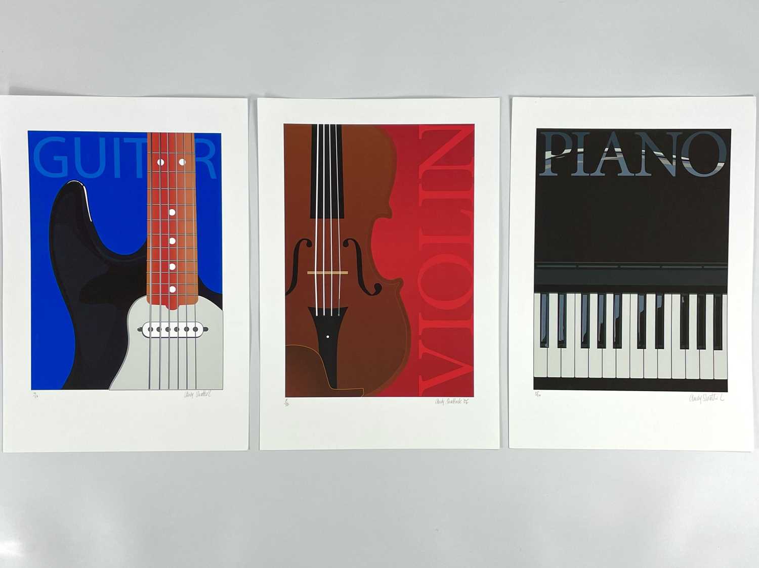 Lot 169 - ANDY SHATTOCK (1947). Three stylish screen