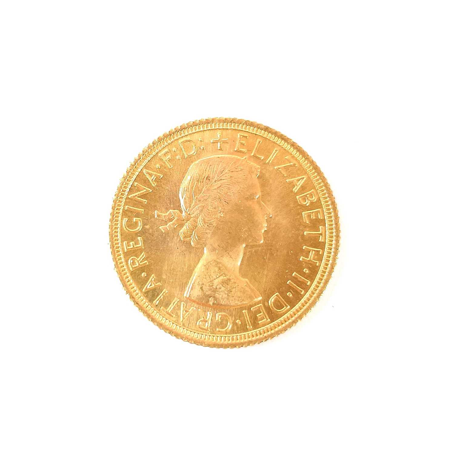 Lot 265 - Great Britain 1958 Queen Elizabeth II Gold
