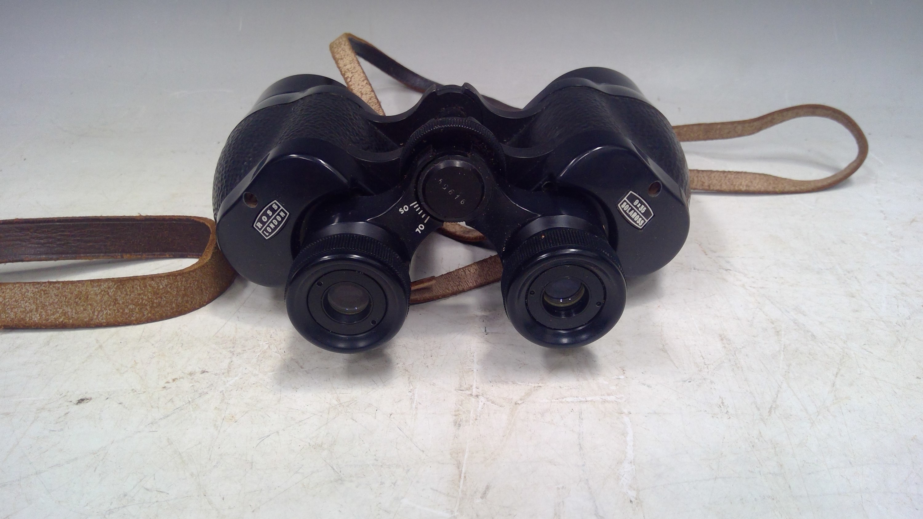 Lot 94 - A pair of Ross London 1960s 9x35 solaross