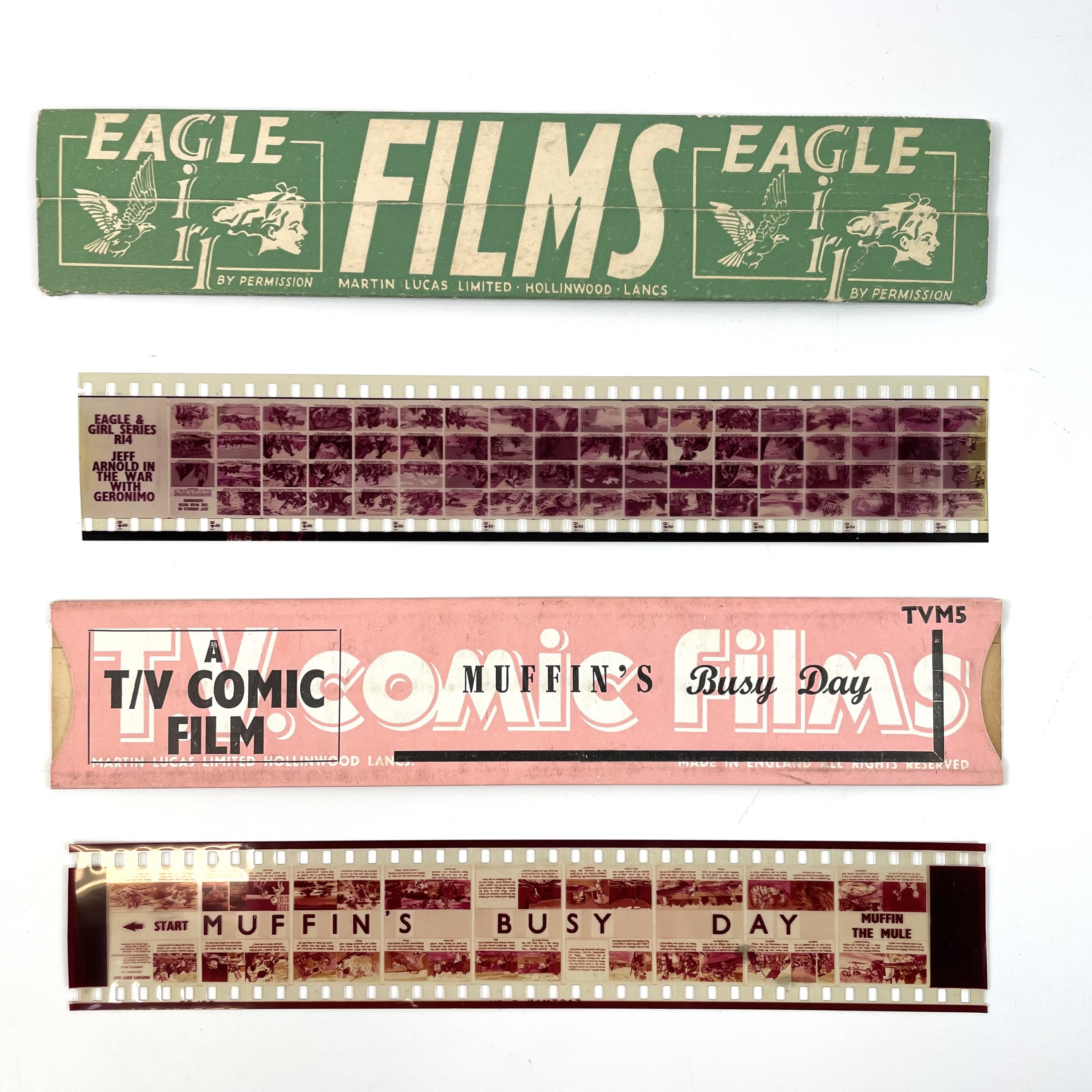Lot 744 - TV Comic Film Strips.