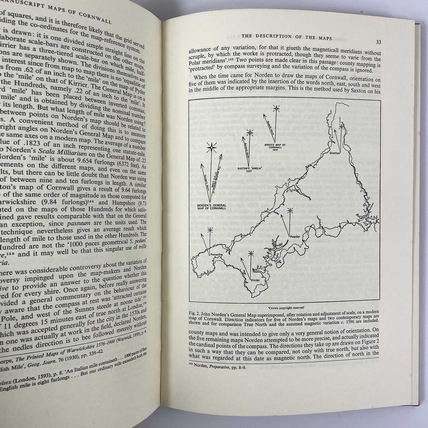 Lot 51 - JOHN NORDEN. 'John Norden's Manuscript Maps