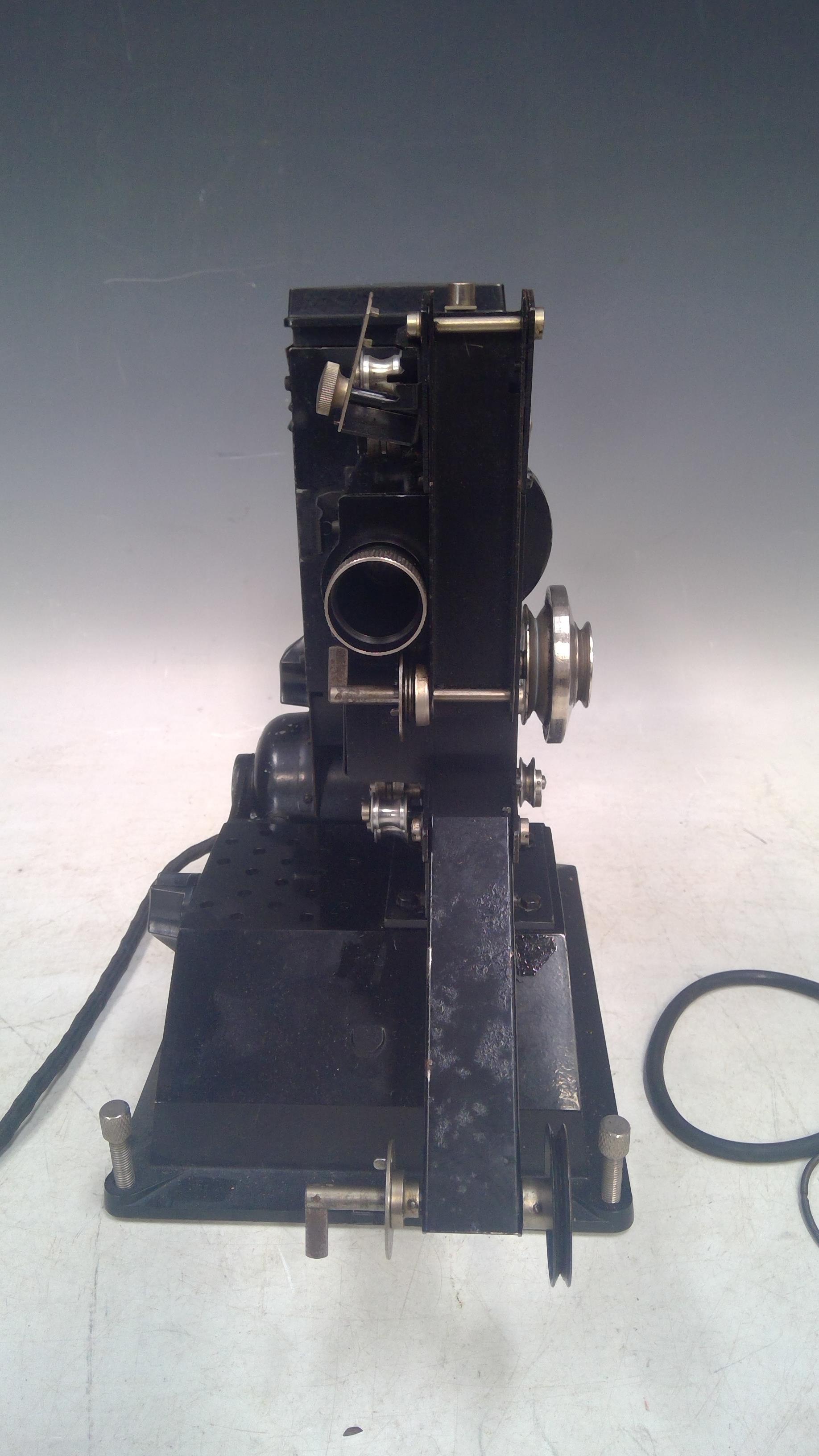 Lot 29 - A Pathescope, 9.5mm Film Projector. The item