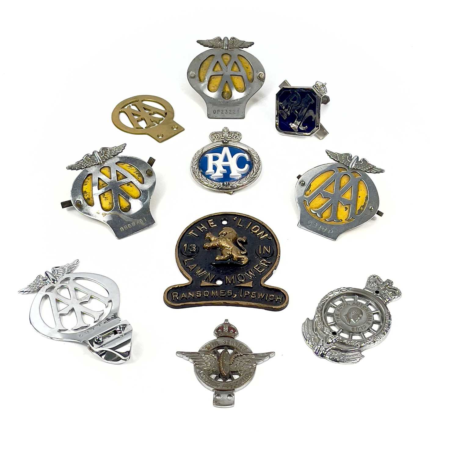 Lot 658 - Transport-Motoring Etc Badges (x10).