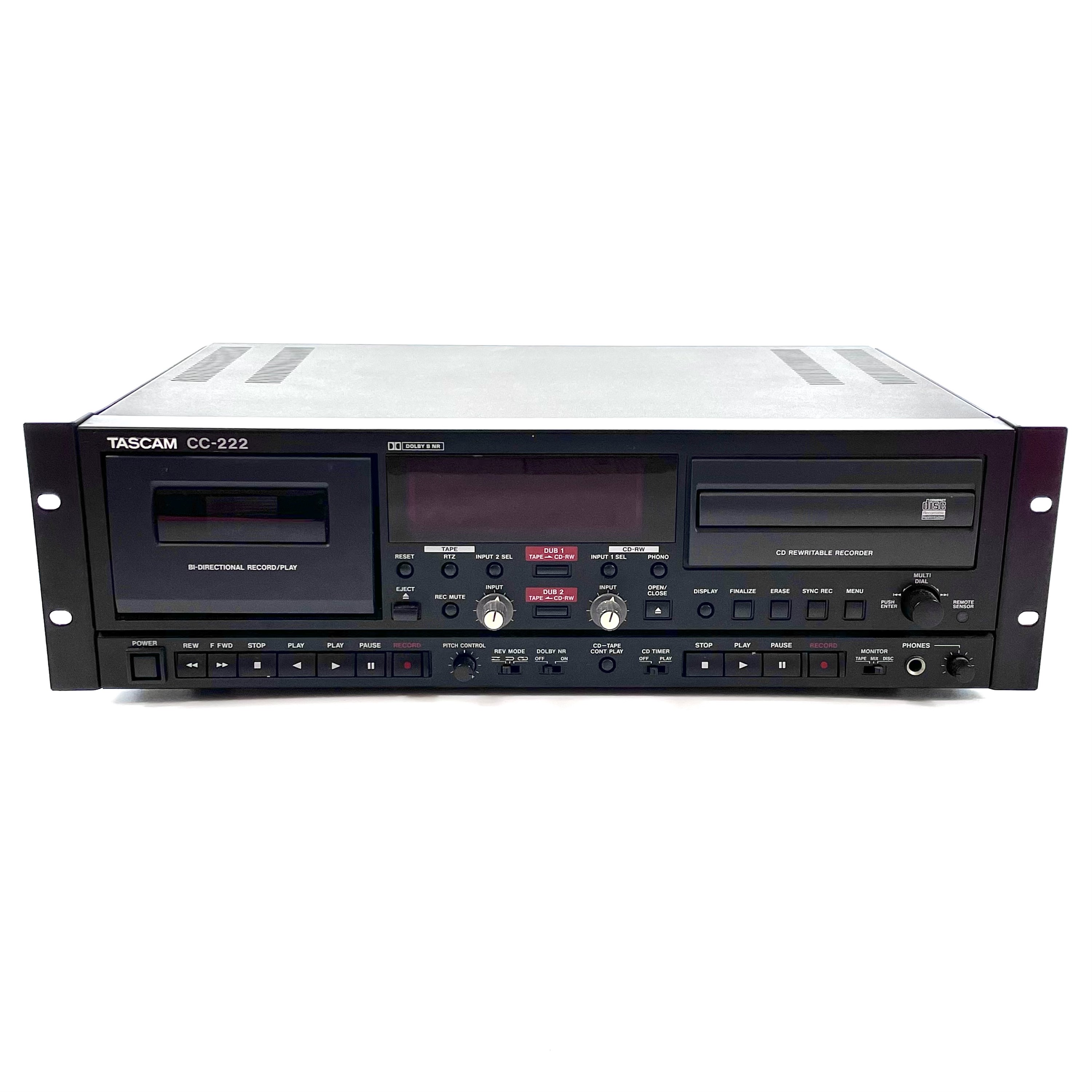 Lot 297 - A Tascam CC-222 CD recorder/Cassette Deck.