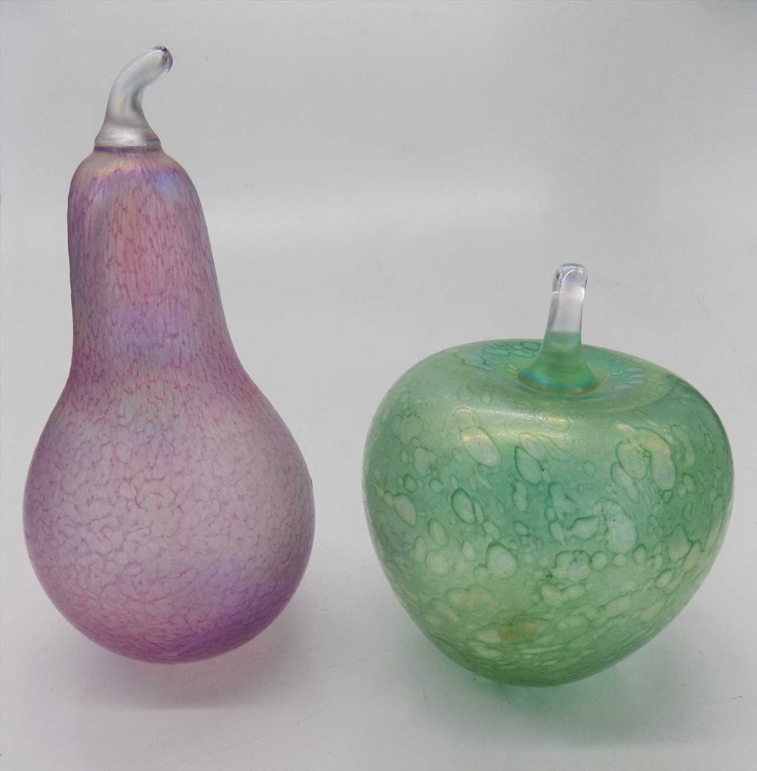 Lot 930 - Two John Ditchfield for Glasform iridescent
