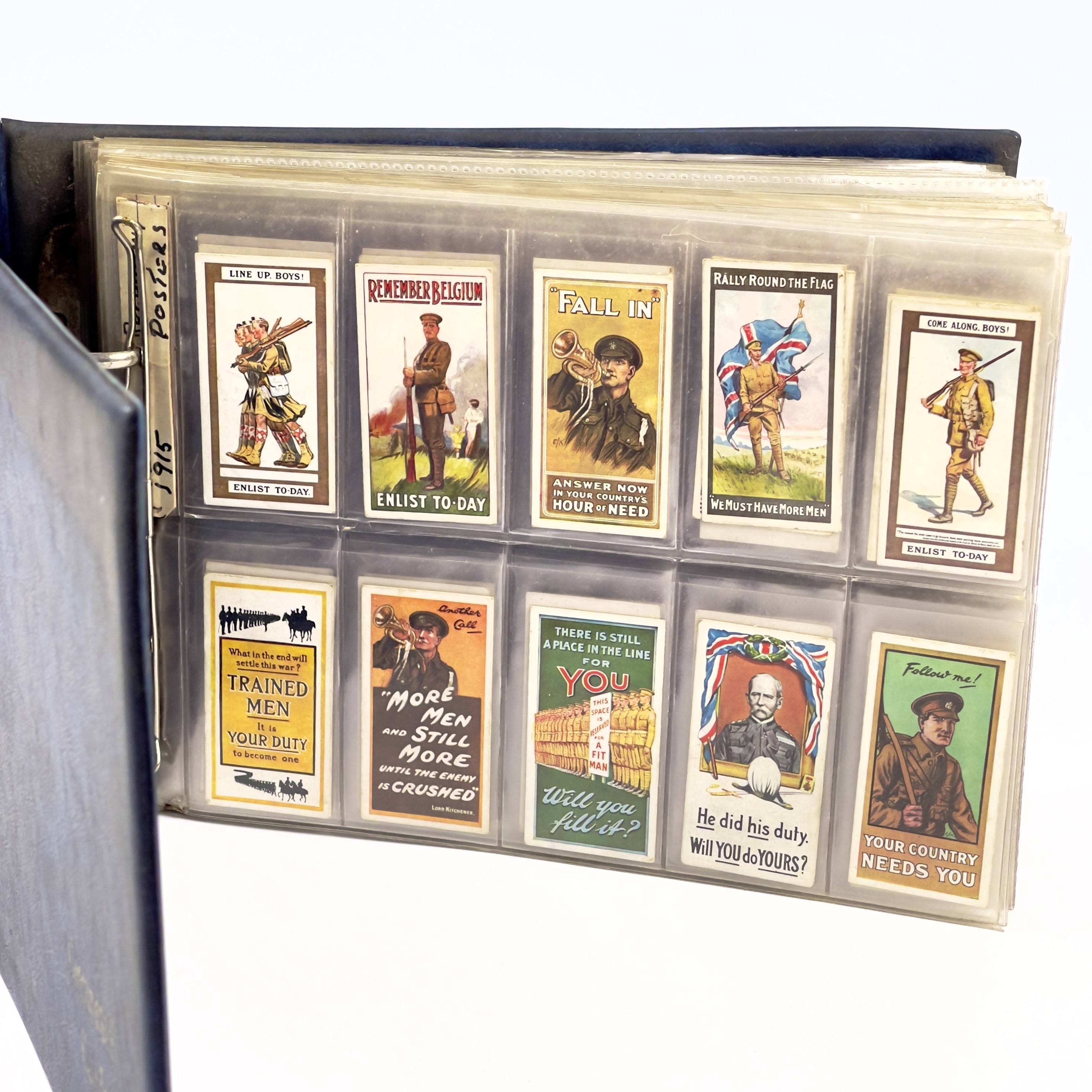 Lot 975 - Cigarette Card Sets Military x15.
