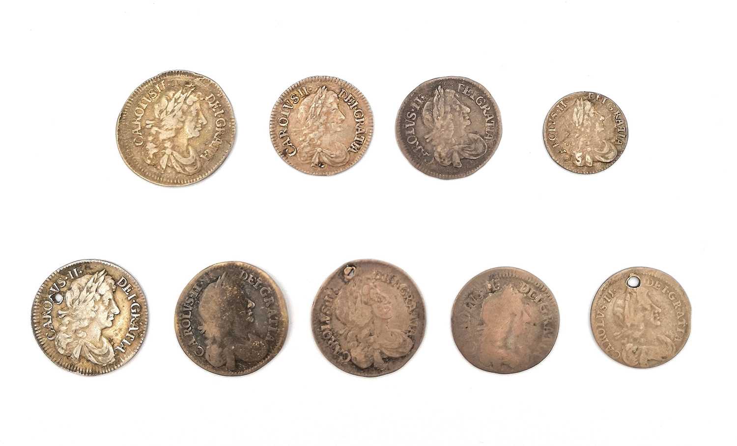 Lot 279 - Great Britain - Charles II Interlocking Arc