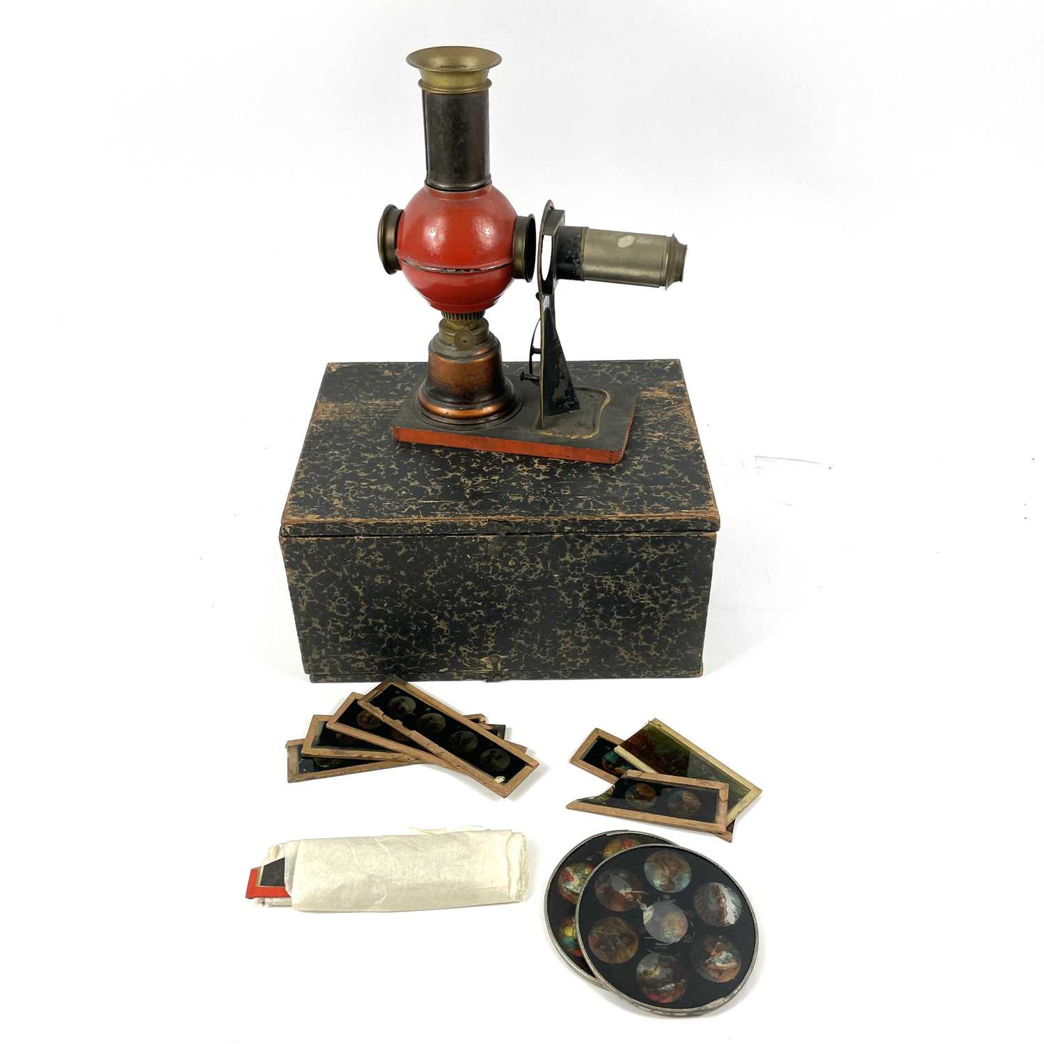 Lot 766 - E.P. German 19th Century Tinplate Magic