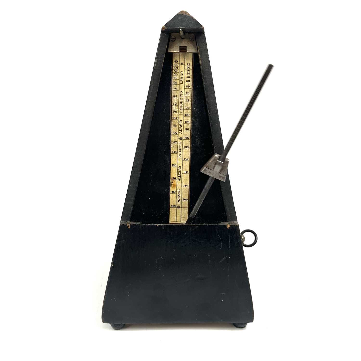 Lot 224 - Maelzel metronome.