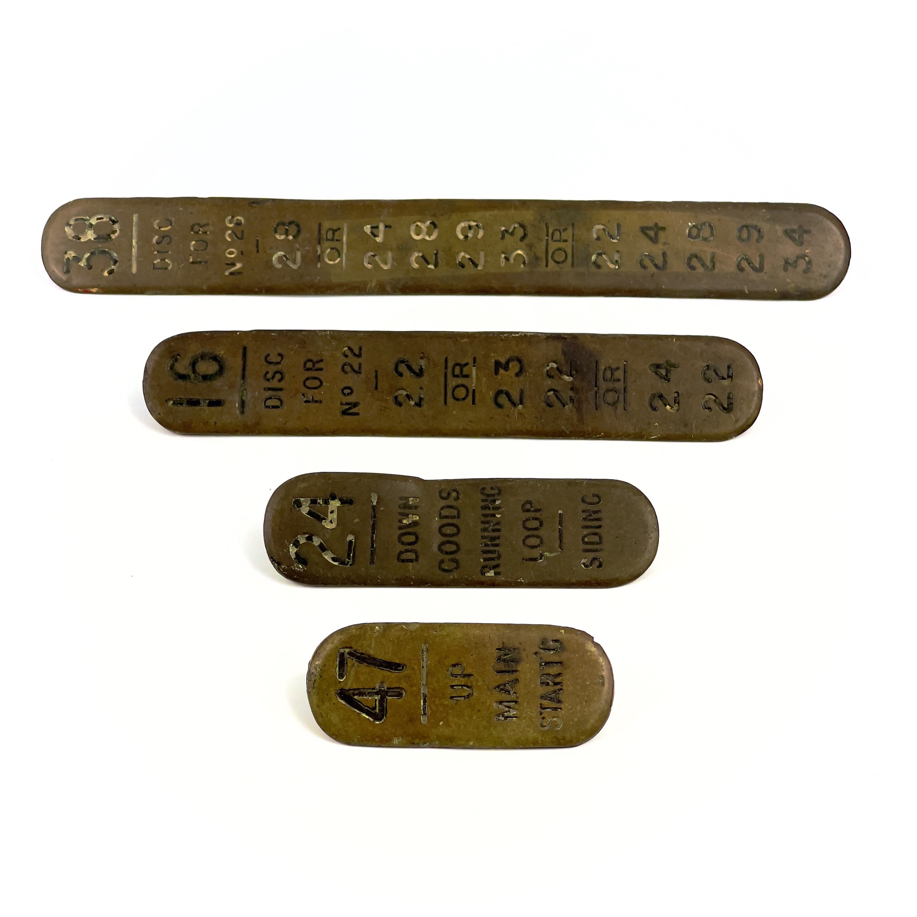 Lot 689 - Transport-Railwayana- GWR Signal Box Brass
