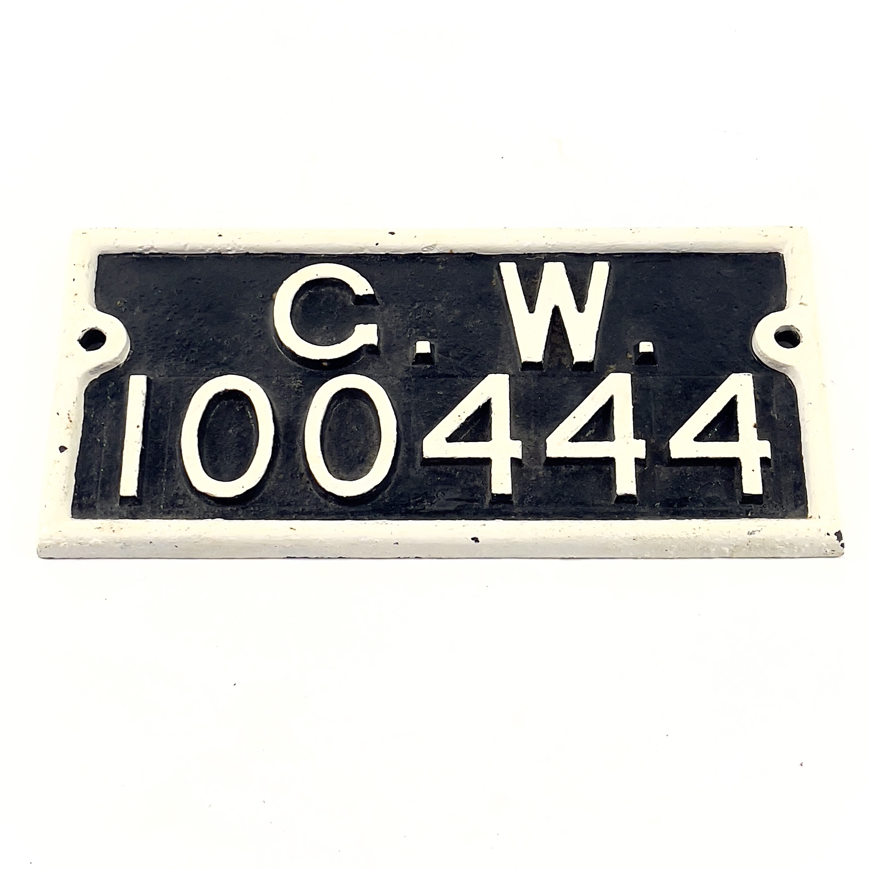 Lot 695 - Transport - Railways- Railwayana GWR Cast