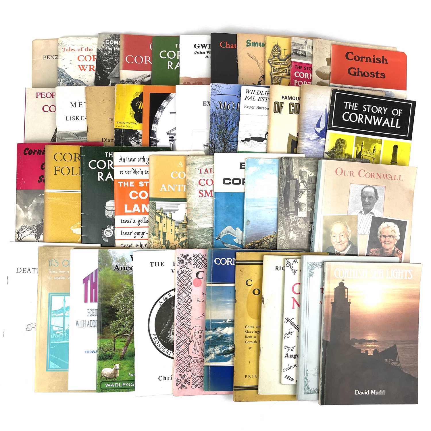 Lot 71 - A collection of booklets on Cornwall.
