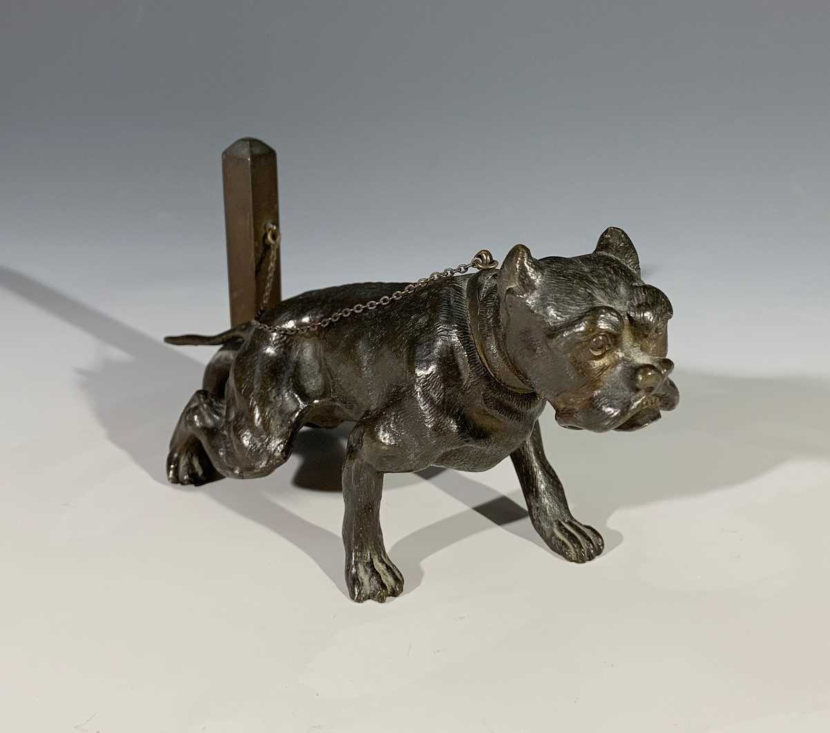 Lot 174 - An early 20th century bronze model of a