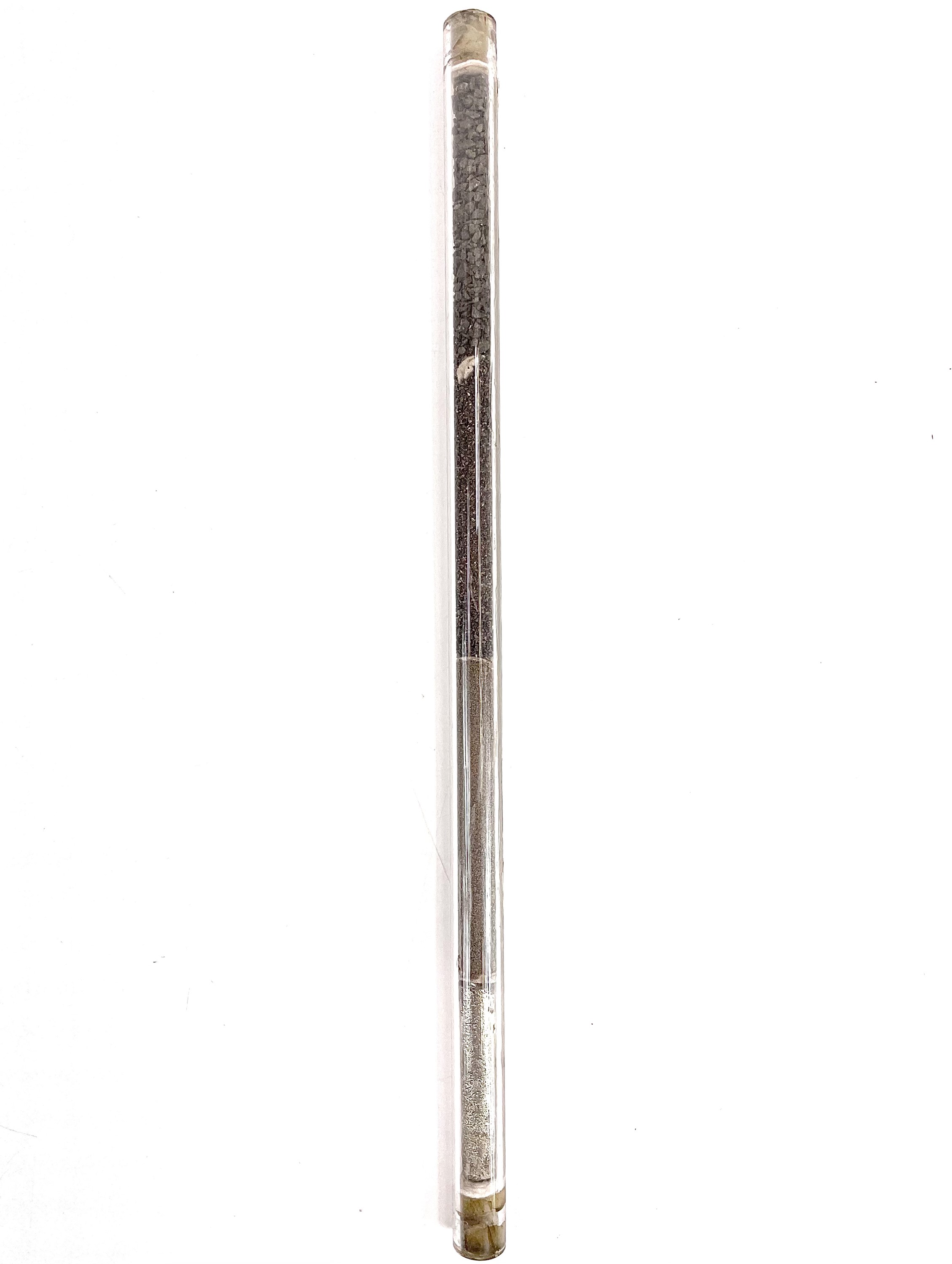 Lot 184 - A modern glass boiler tube displaying
