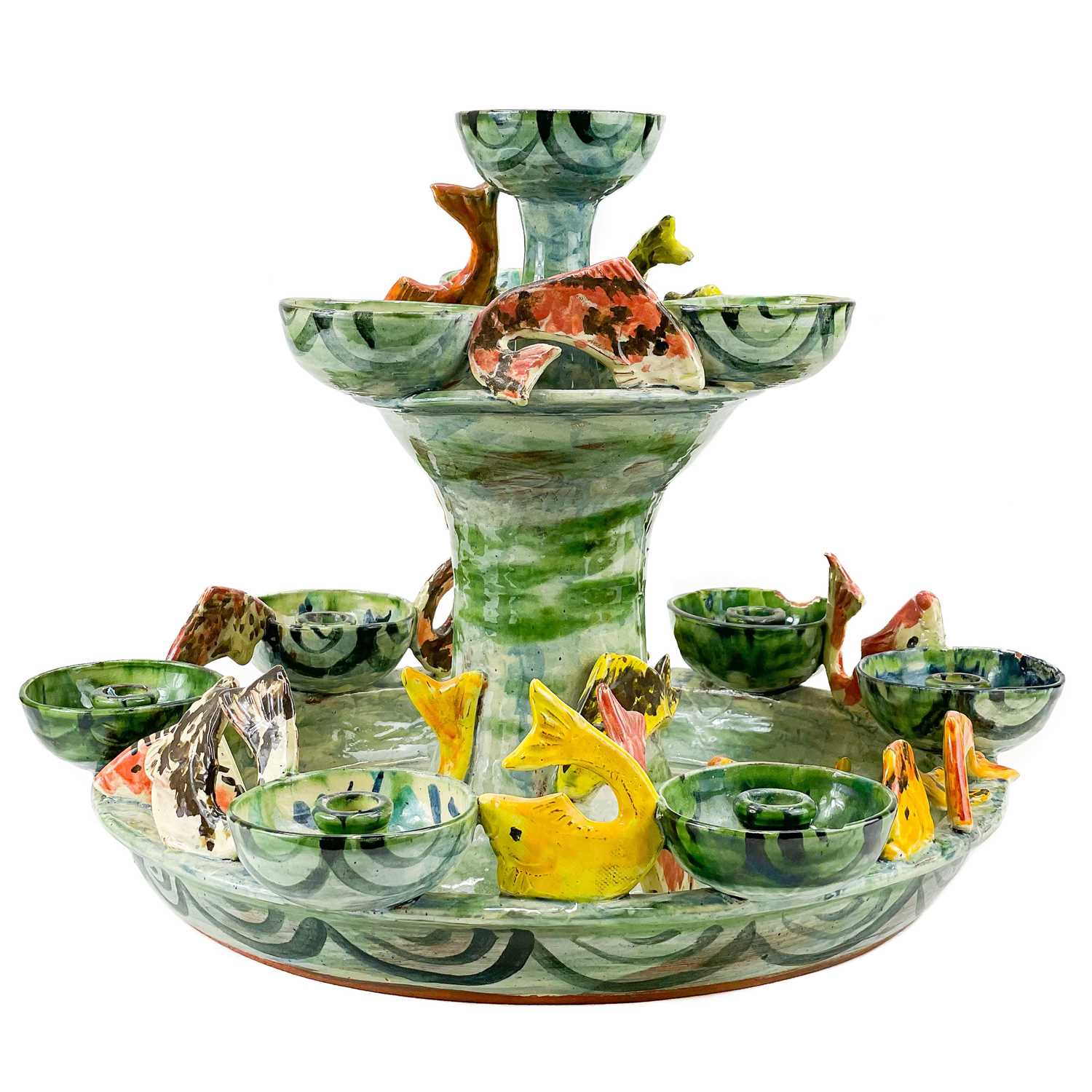 Lot 410 - Debbie Prosser studio pottery.