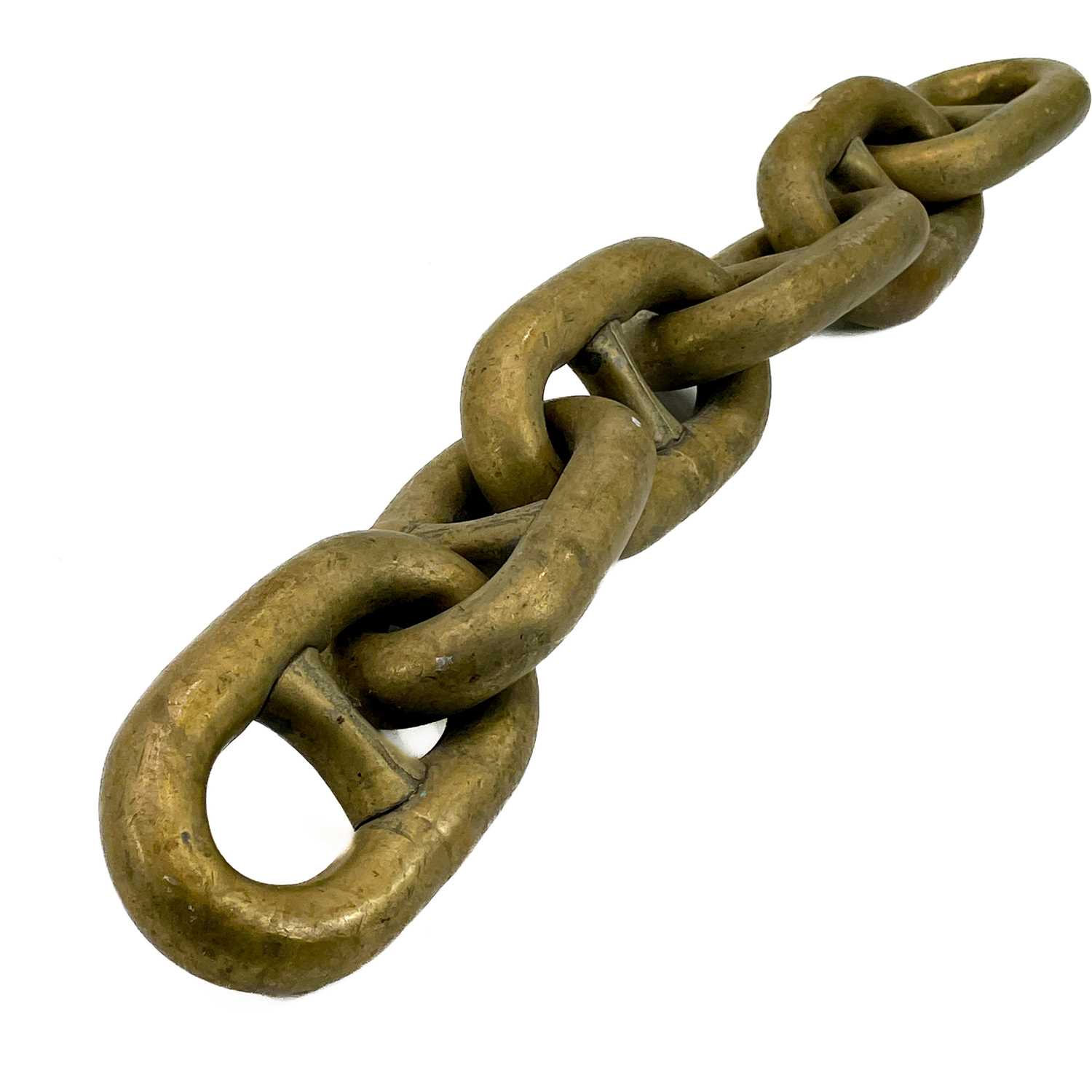Lot 446 - Length of ex RN bronze minesweeper anchor