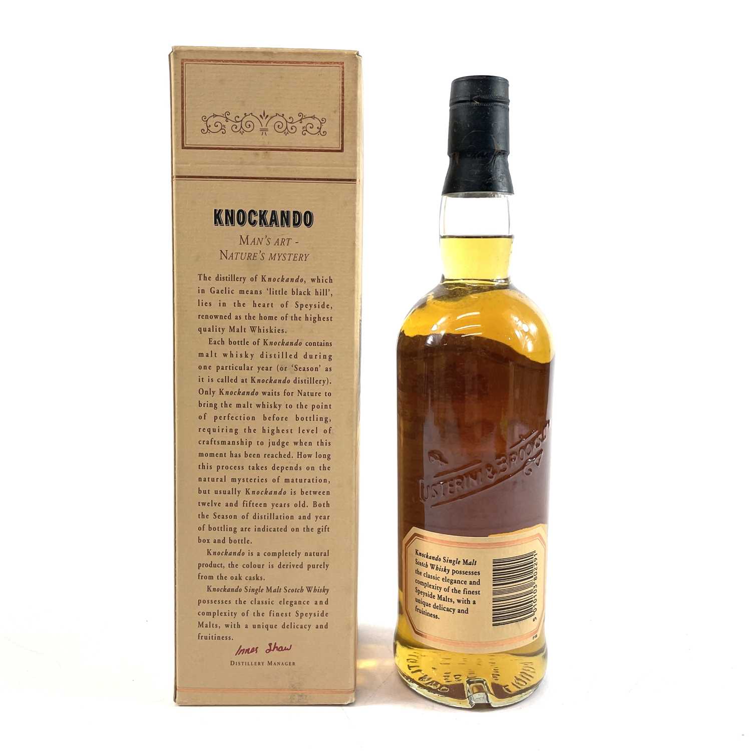 Lot 174 - Whisky - Knockando Pure Single Malt Scotch