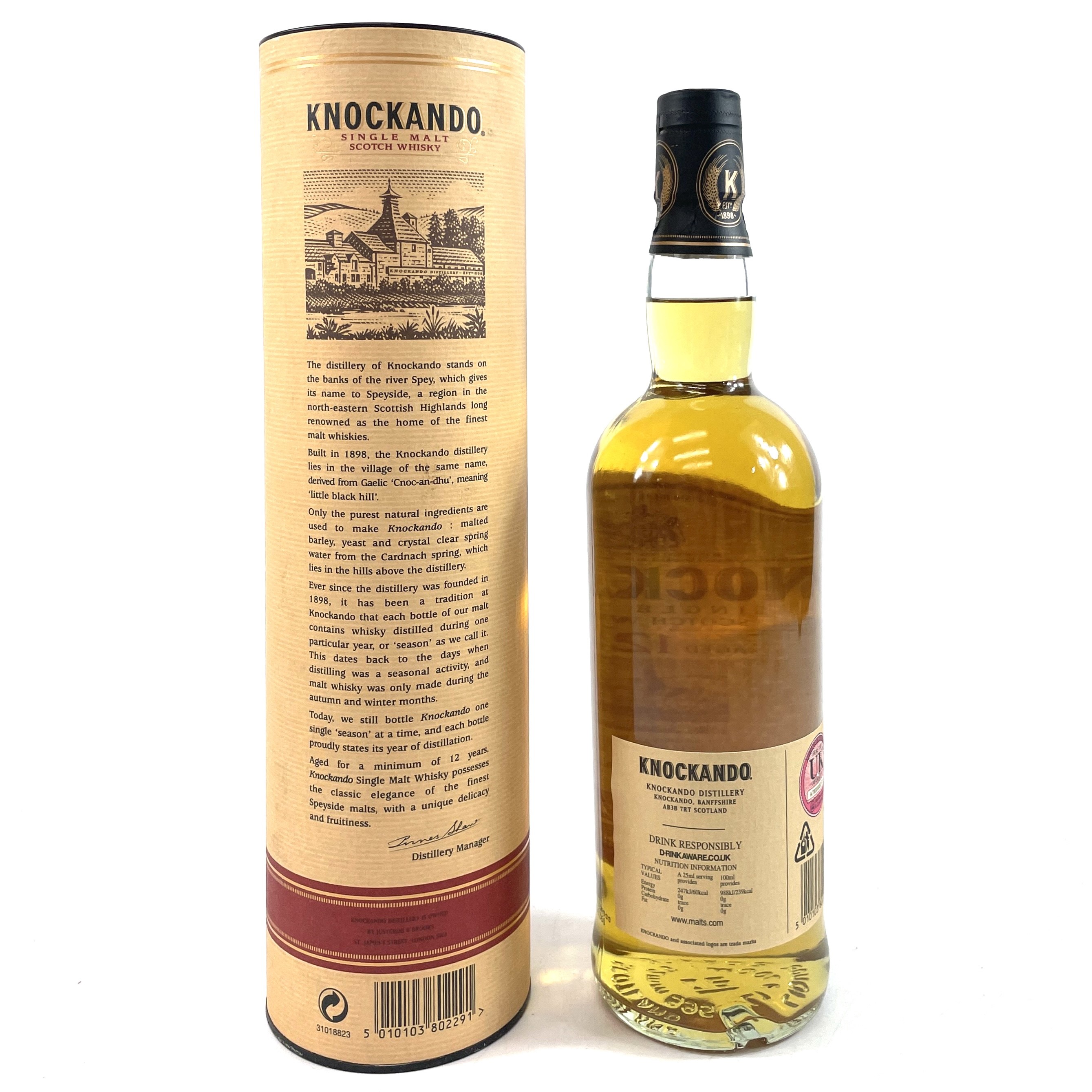 Lot 182 - Whisky - Knockando Pure Single Malt Scotch