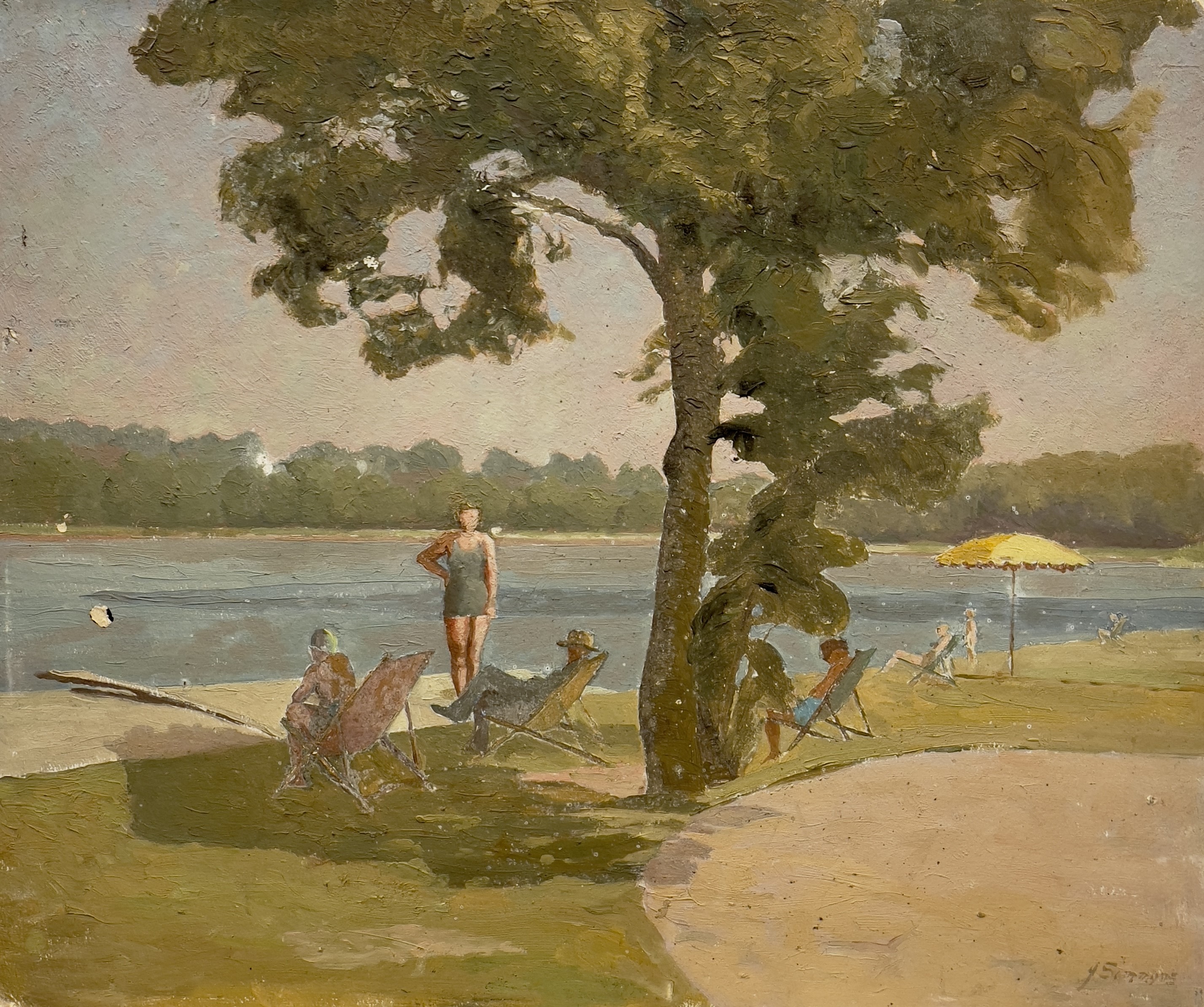 Lot 418 - John SIMMONS (1871-1943)