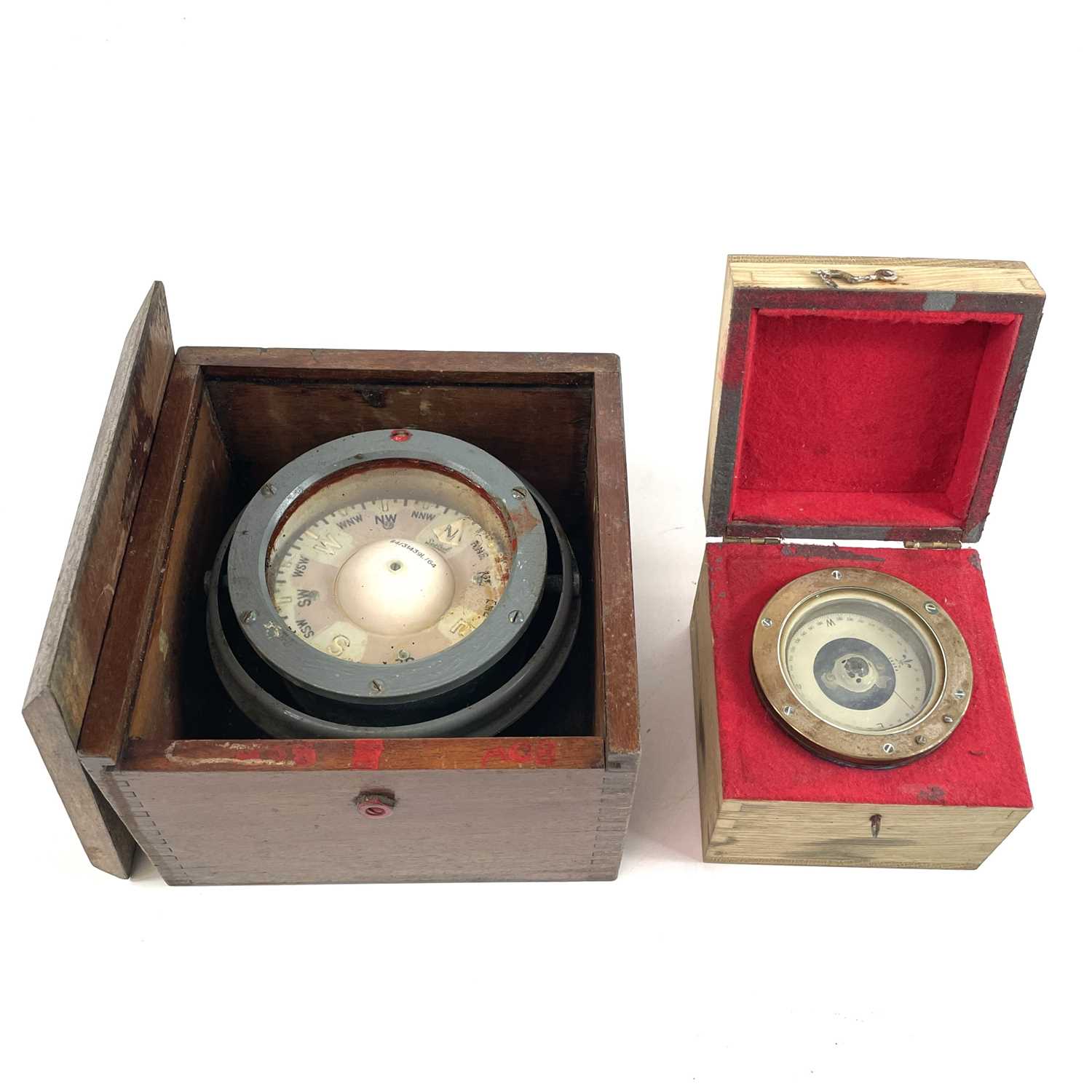 Lot 235 - A Sestral compass on a gimbal mount serial