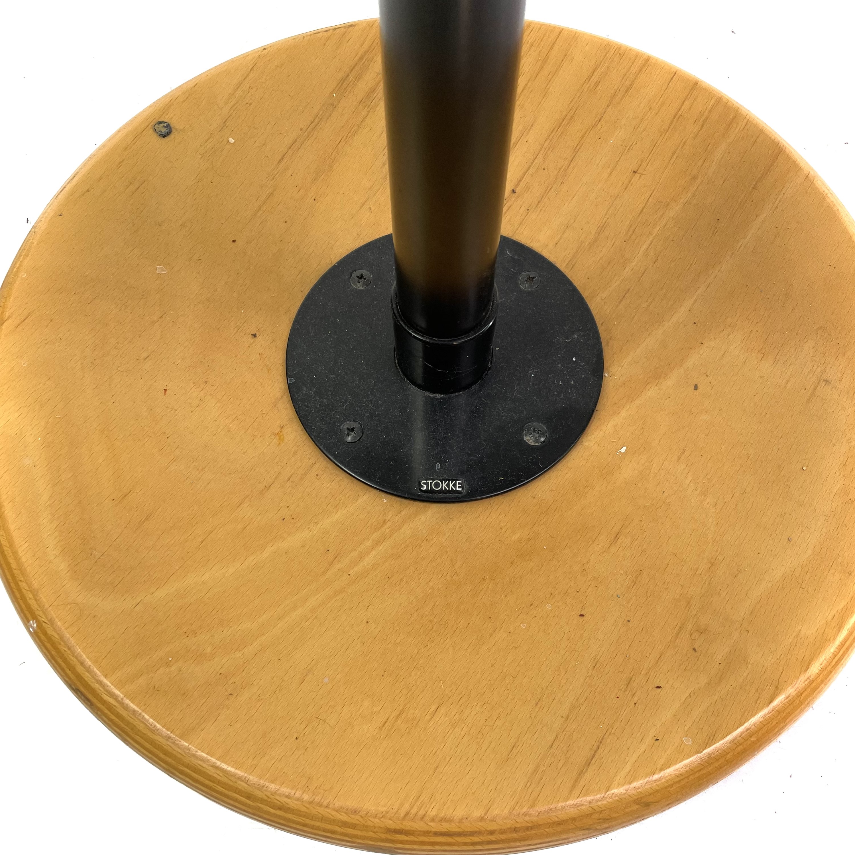 Lot 534 - A Norwegian Stokke ergonomic balance stool.