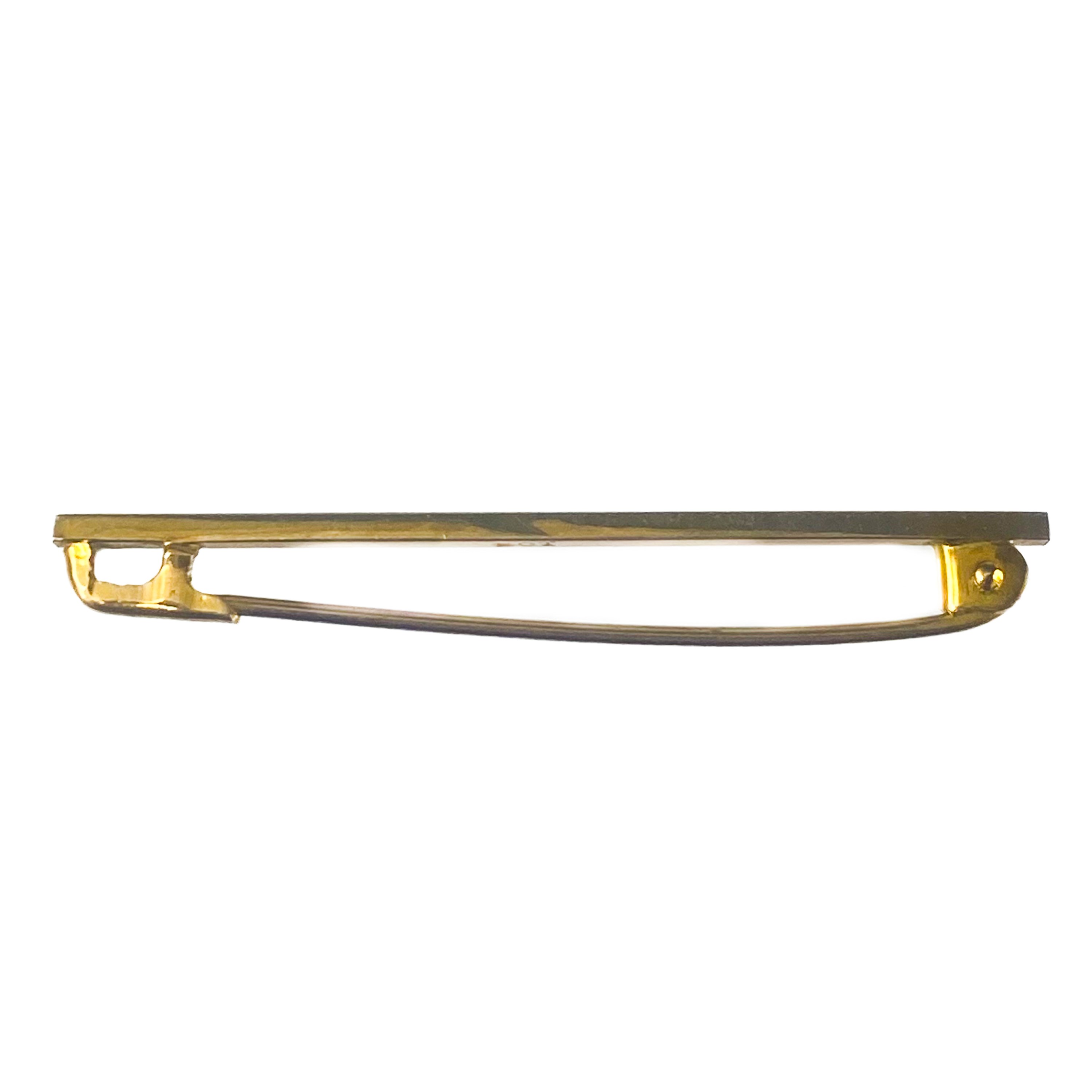 Lot 198 - A 9ct gold tie pin.