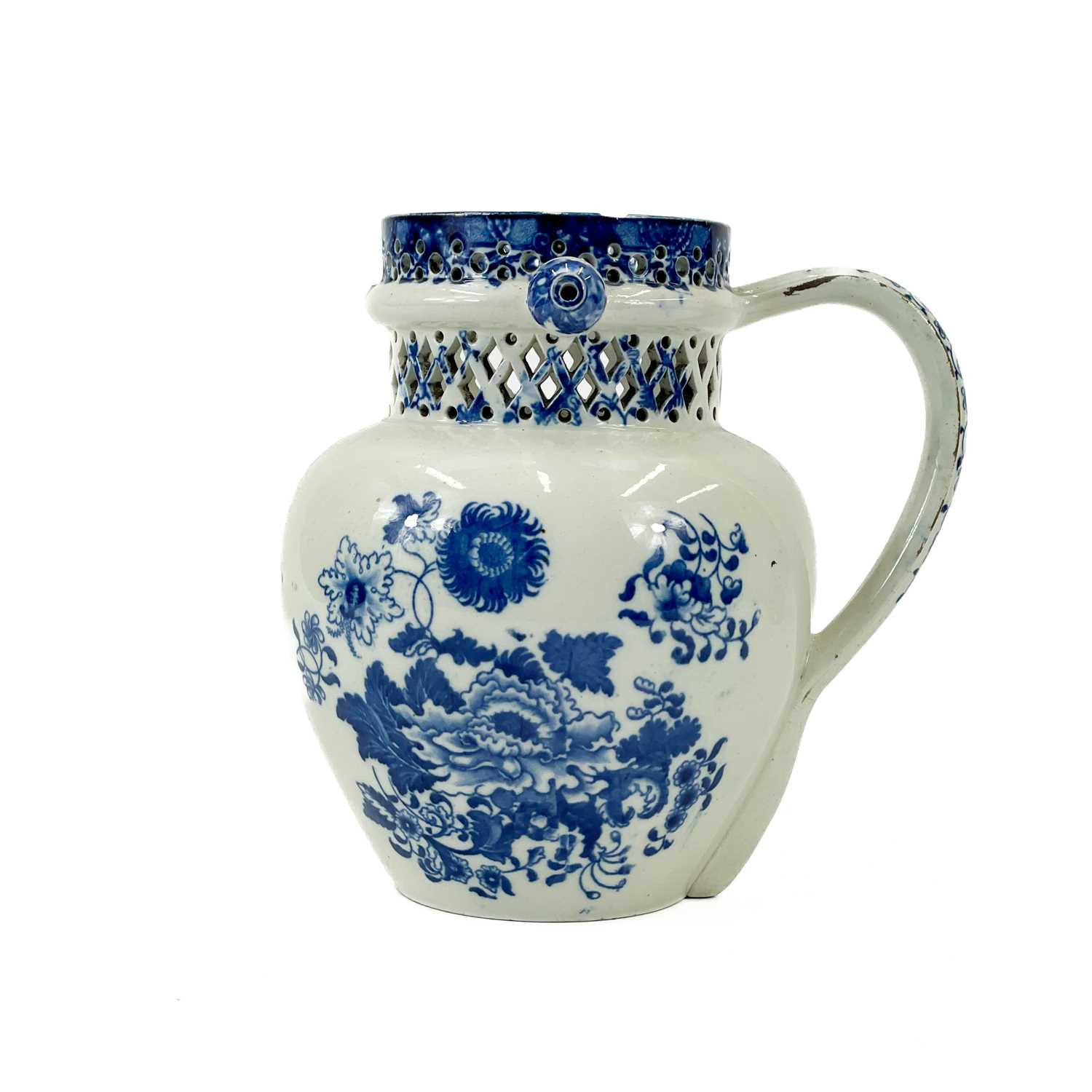 Lot 844 - A Cambrian pottery, Swansea pearlware puzzle