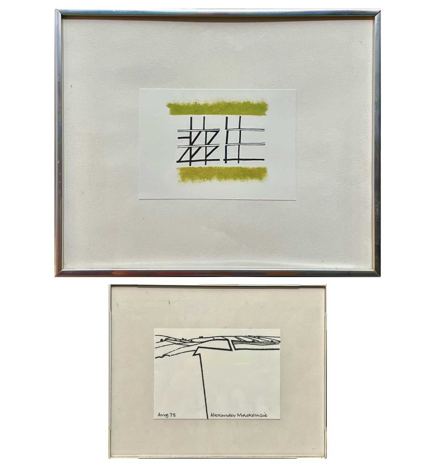Lot 351 - Alexander MACKENZIE (1923-2002) Two works
