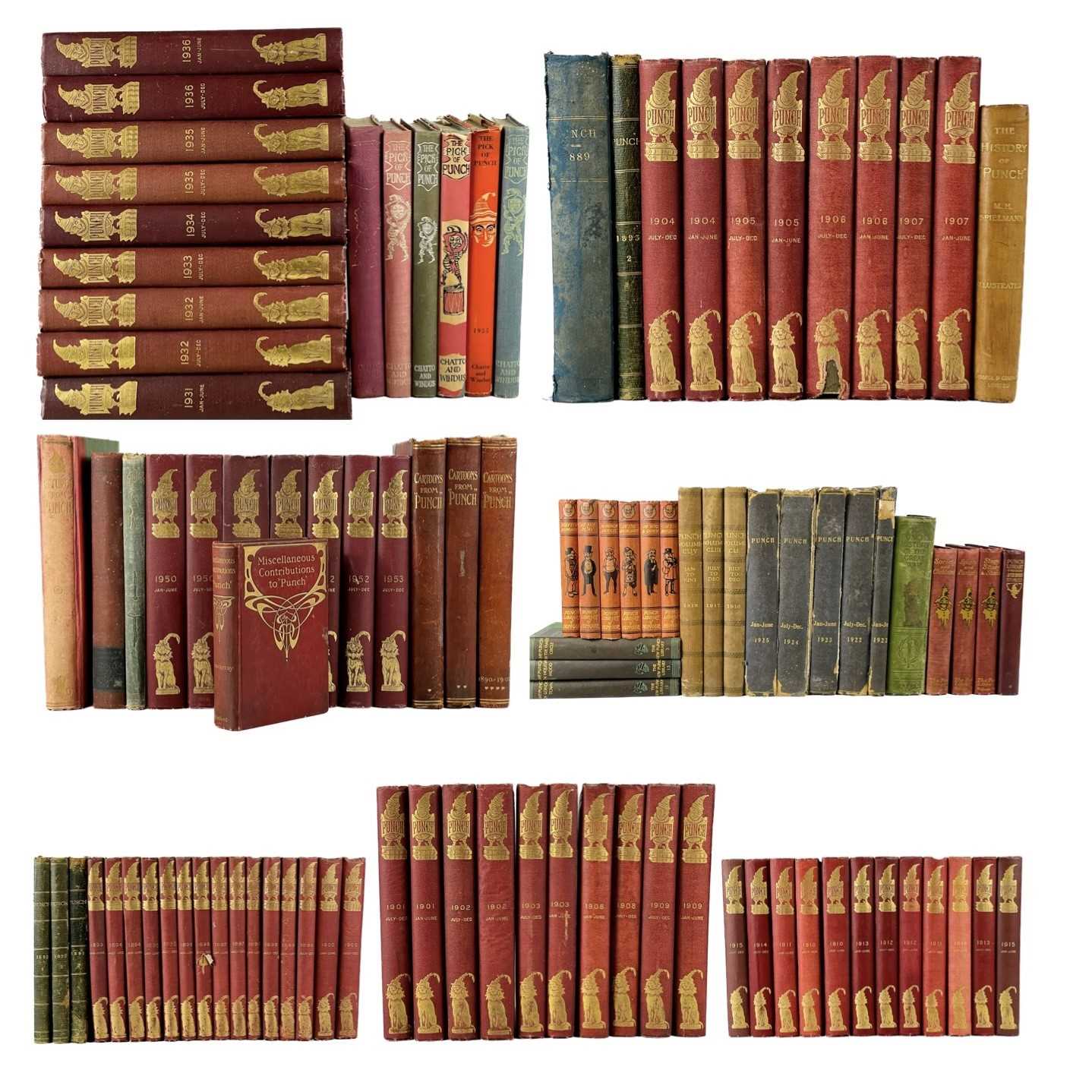 Lot 470 - Punch Magazine. A hundred and three