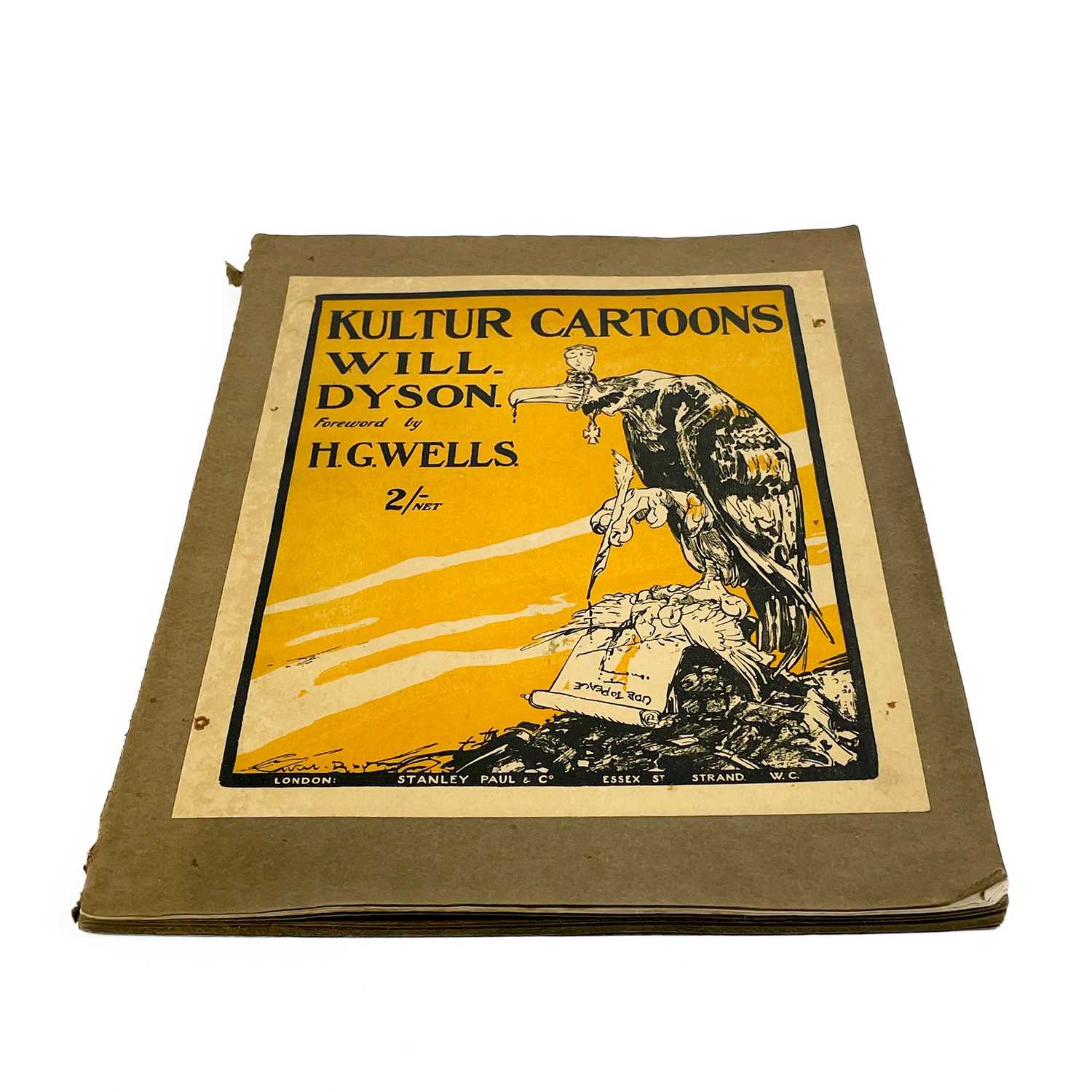 Lot 497 - Will Dyson Illustrations. 'Kultur Cartoons'.