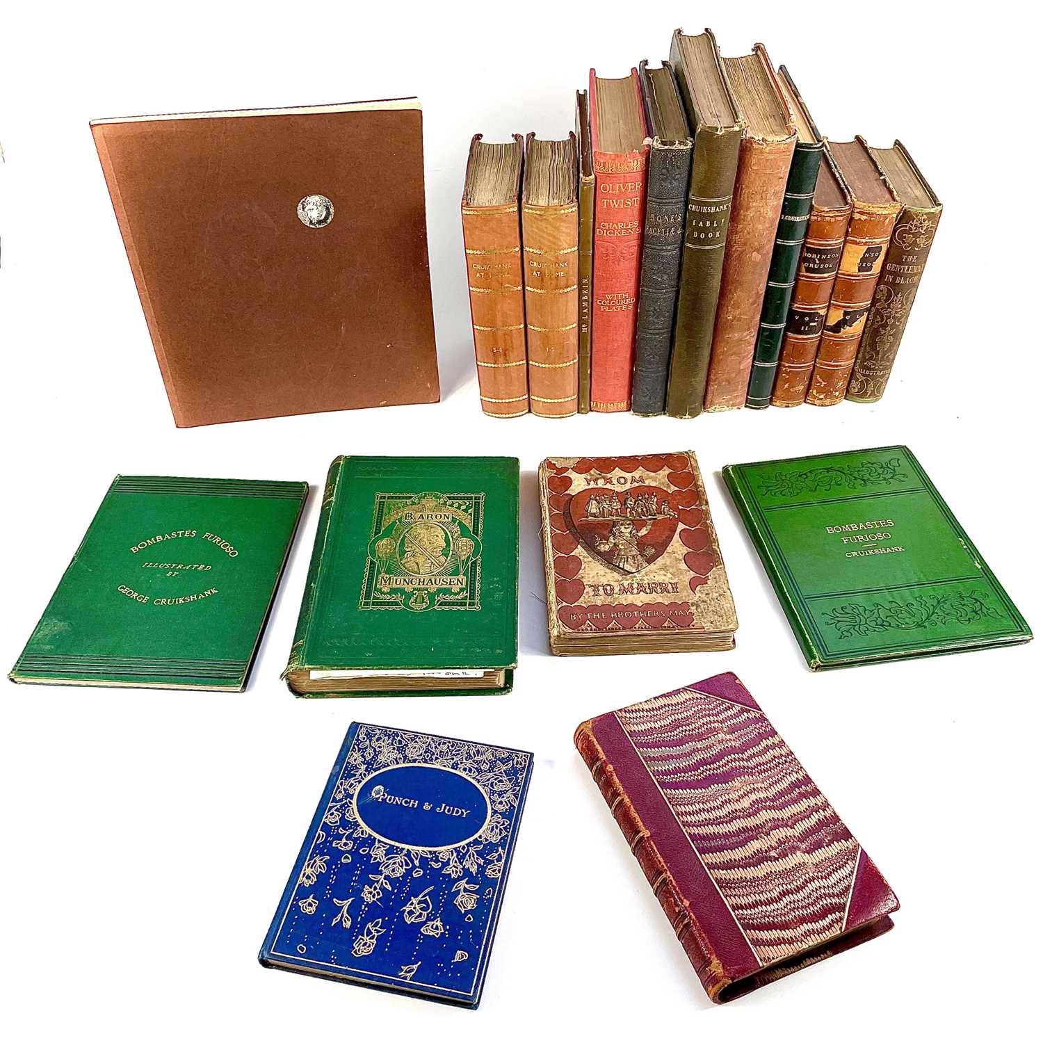 Lot 187 - George Cruikshank Illustrations. Eighteen