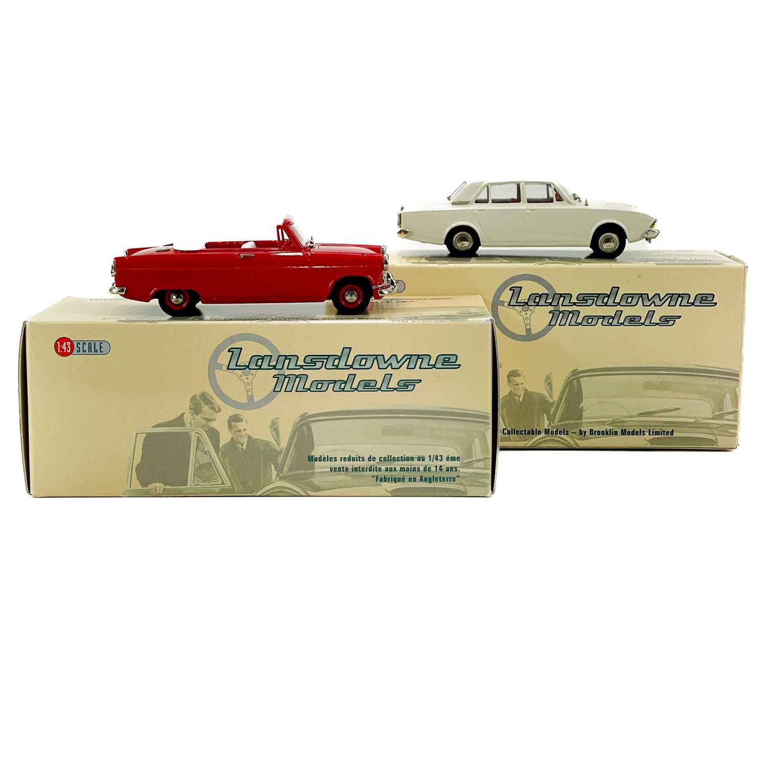 Lot 762 - Lansdowne Models 1960's Vehicles (x2): Ford
