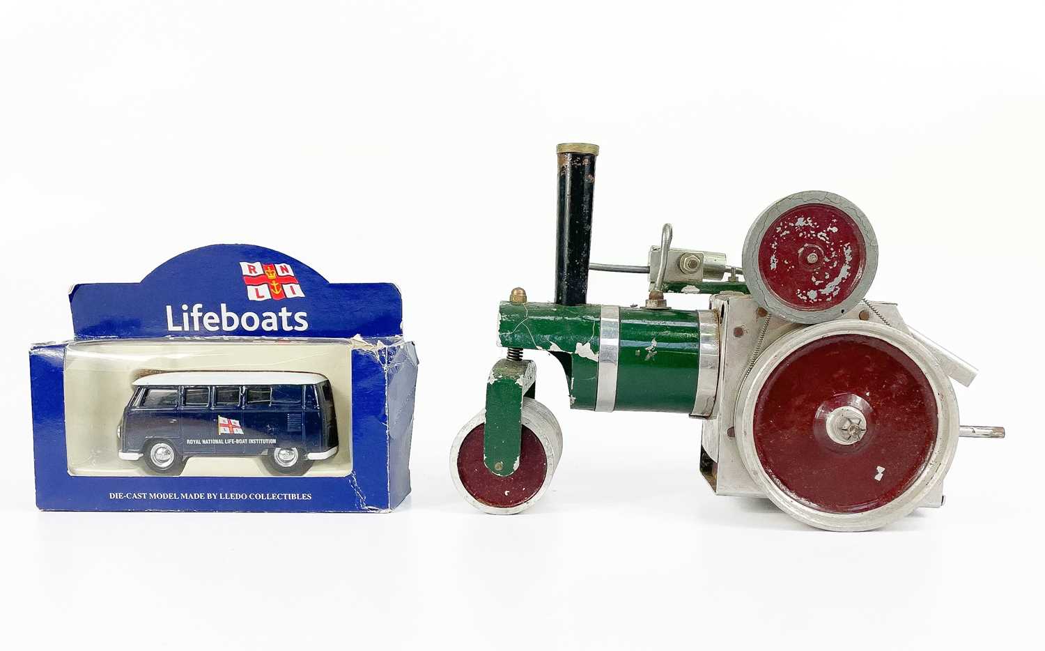 Lot 772 - Live Steam Road Roller, Triang Minic Push