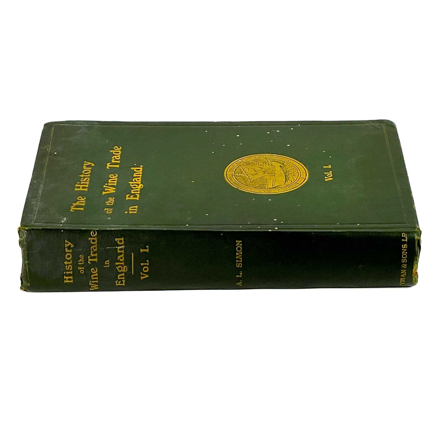 Lot 293 - ANDRE L. SIMON. 'The History of the Wine