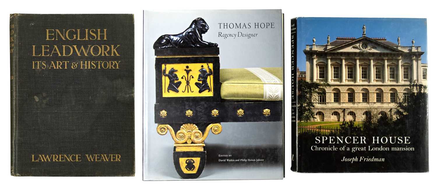Lot 202 - Three books: Thomas Hope: Regency designer,
