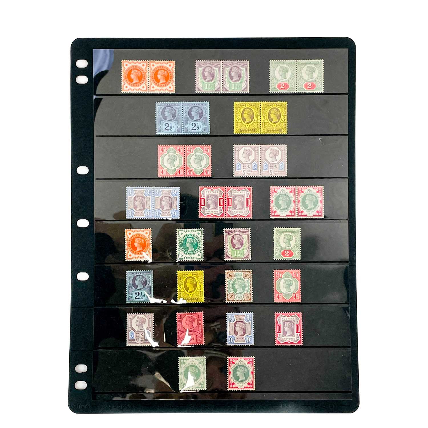 Lot 546 - Great Britain 1887 Queen Victoria Mint