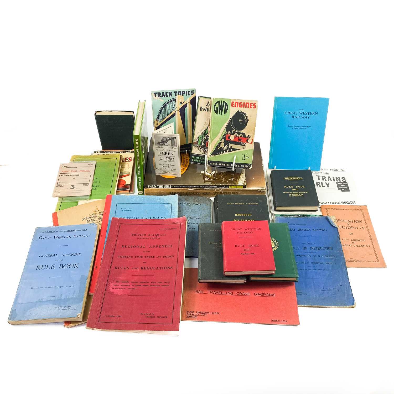 Lot 641 - Official Railway Publications by Railway
