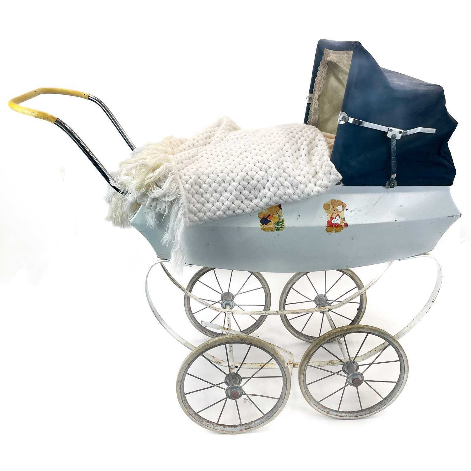 Lot 856 - German Porcelain Faced Dimpled Chin Doll in