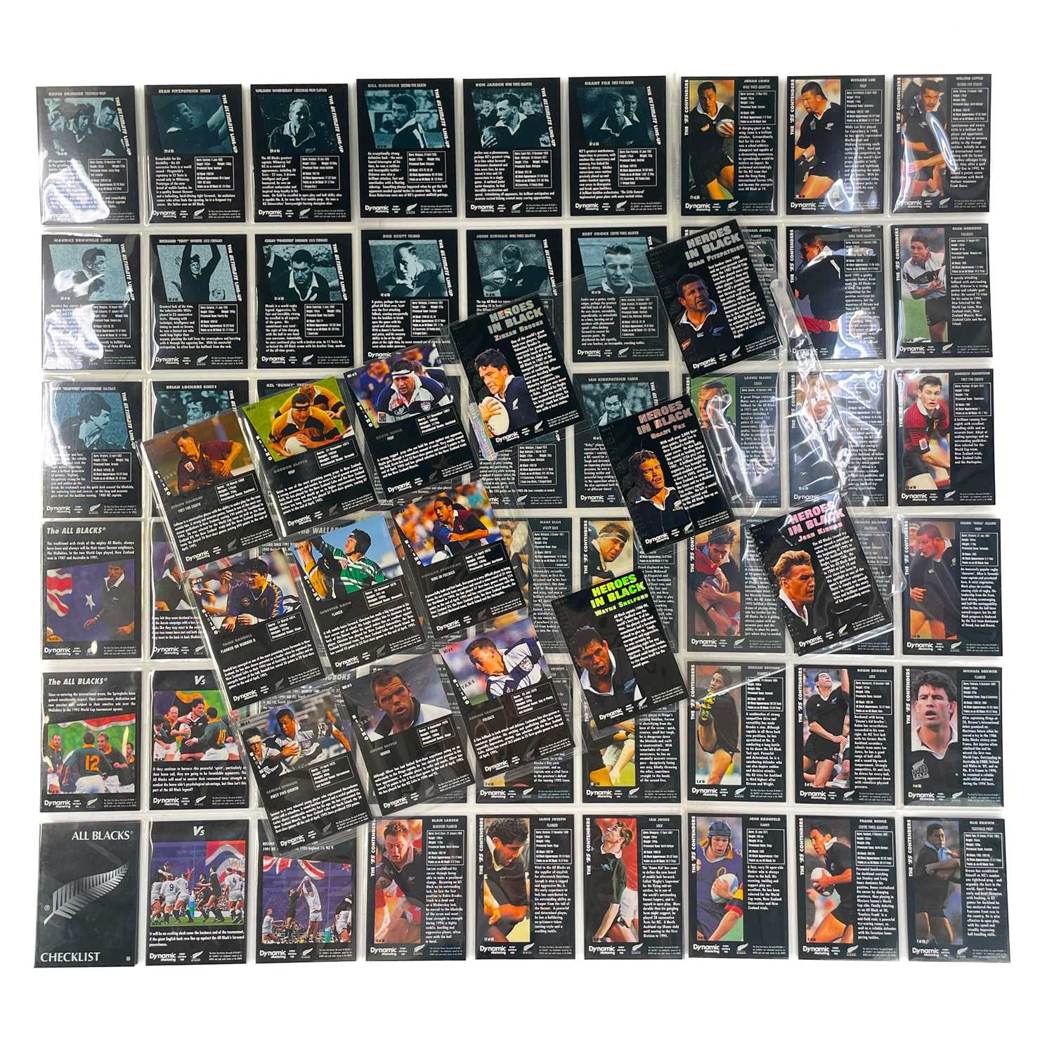 Lot 978 - Trading Cards Dynamic Marketing All Blacks