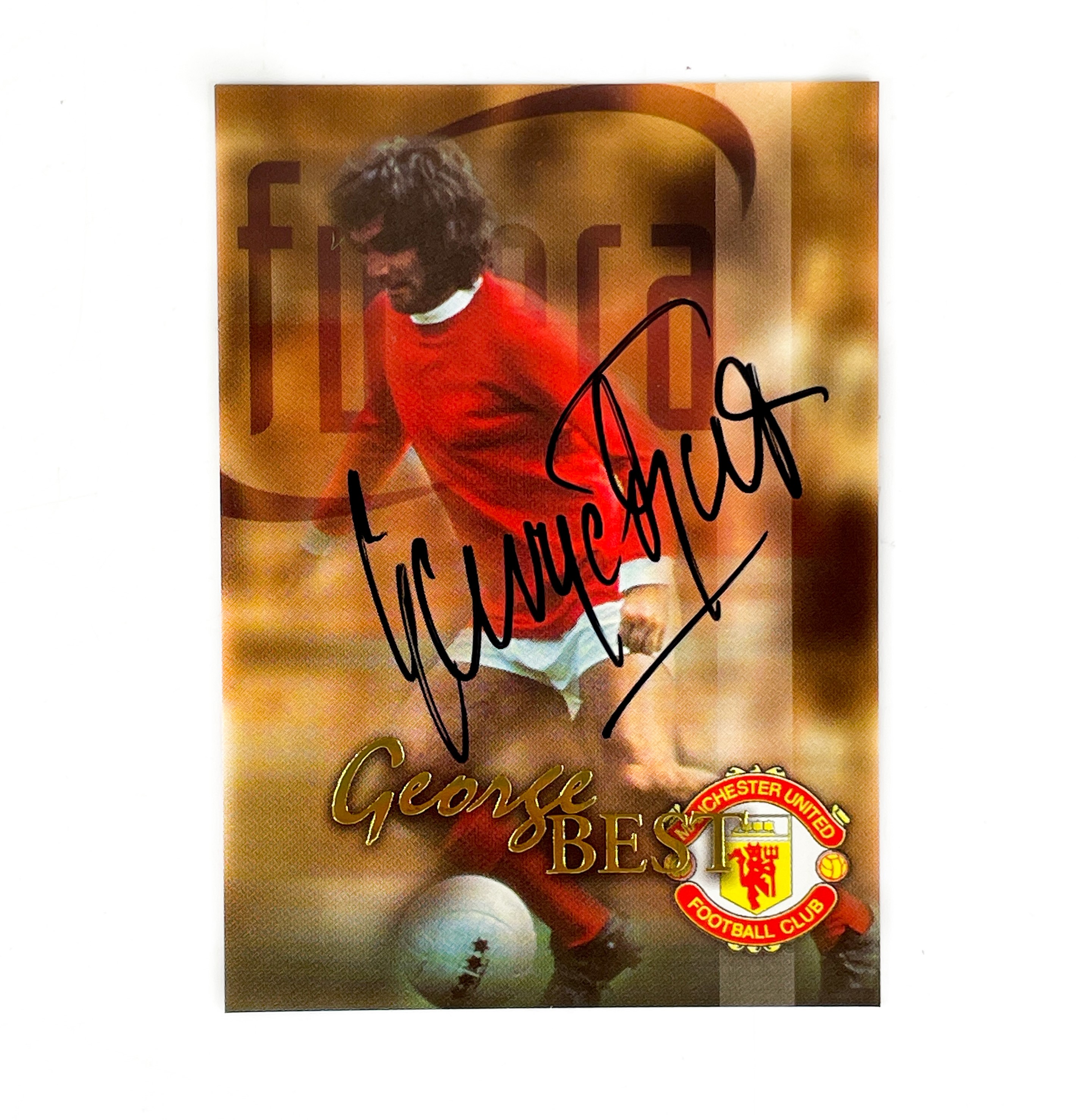 Lot 982 - Trading Cards - Futera Signed George Best